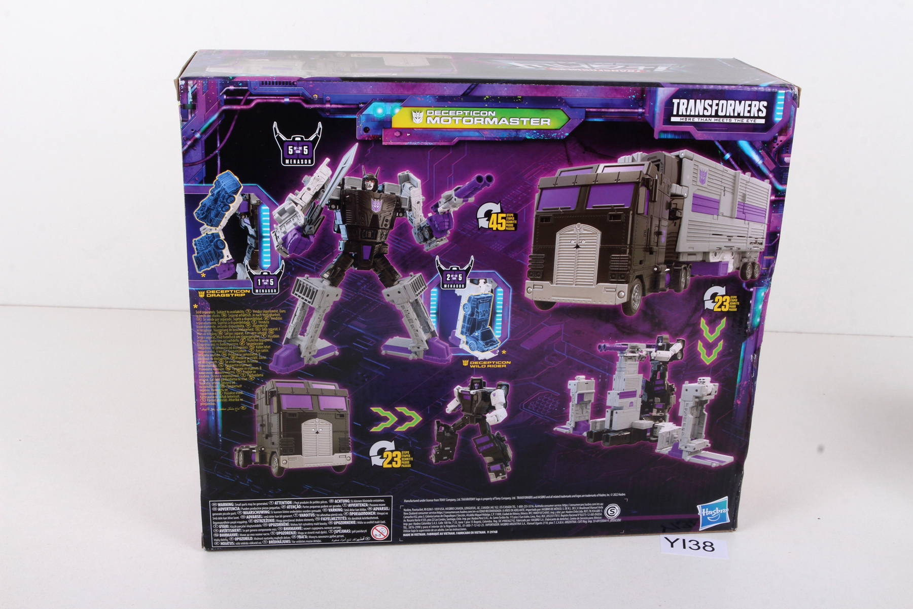 Packaged, not sealed Transformers® Legacy (Generations) Commander Class ...