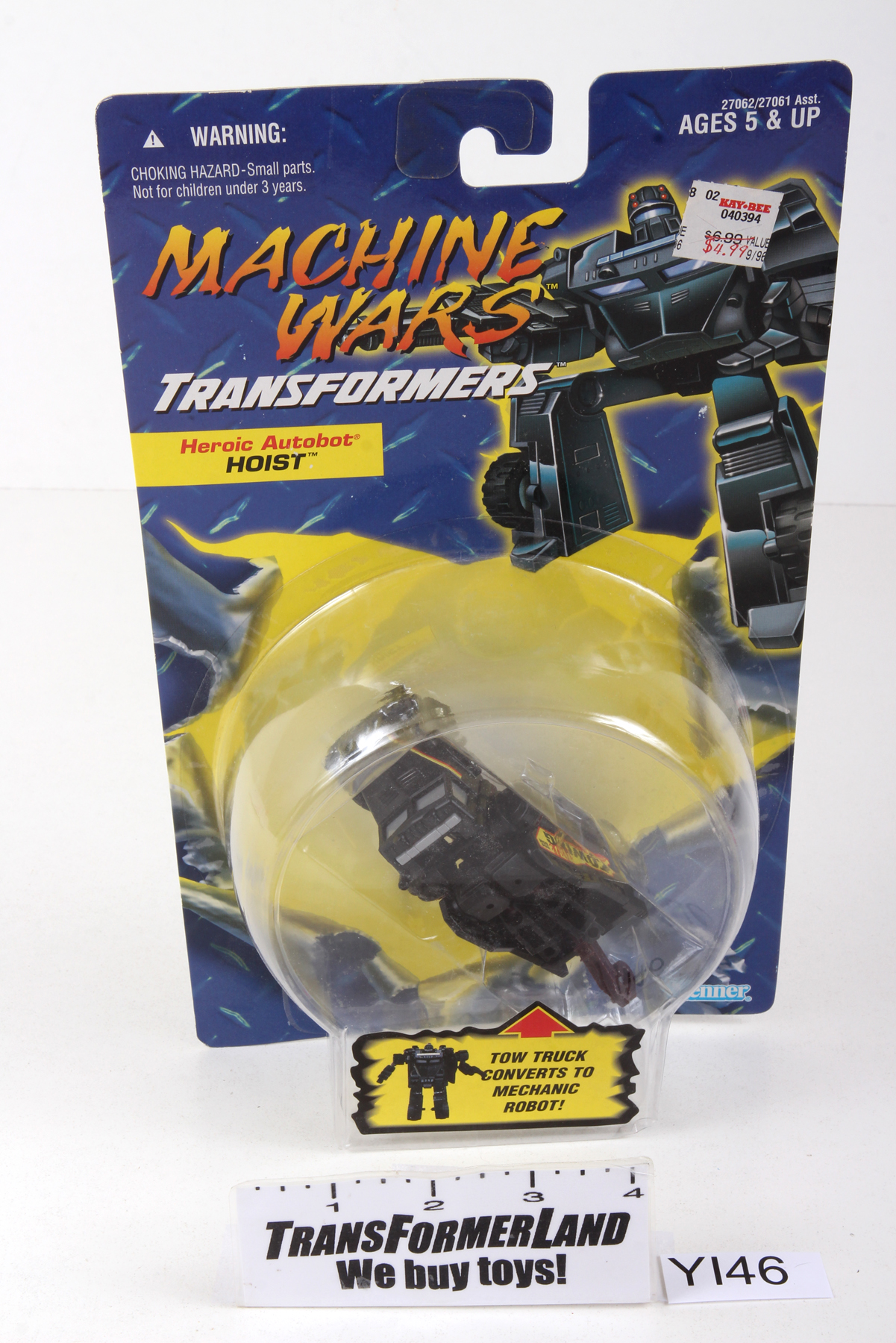 Sealed Transformers® Machine Wars Basic Class Hoist SKU 360627 ...
