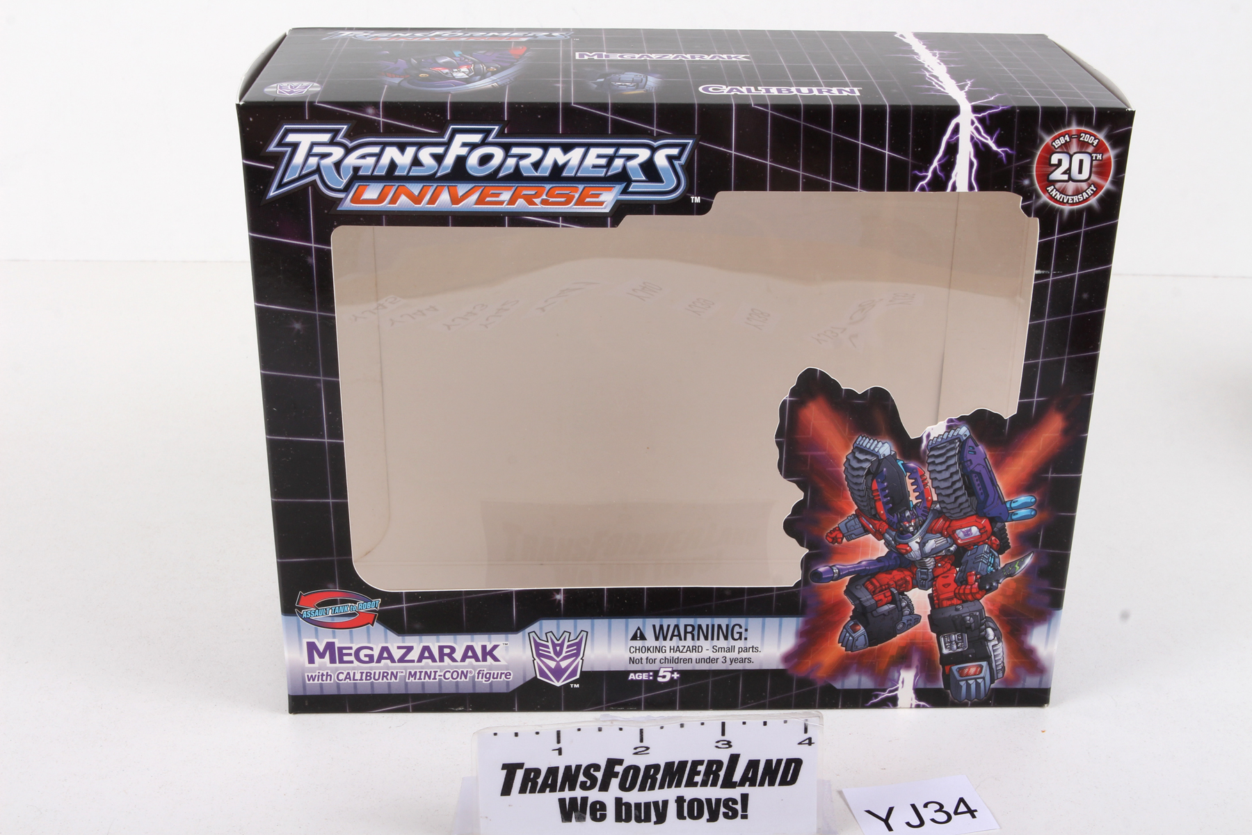 Transformers® BotCon / OTFCC / Timelines Convention Figures Megazarak ...