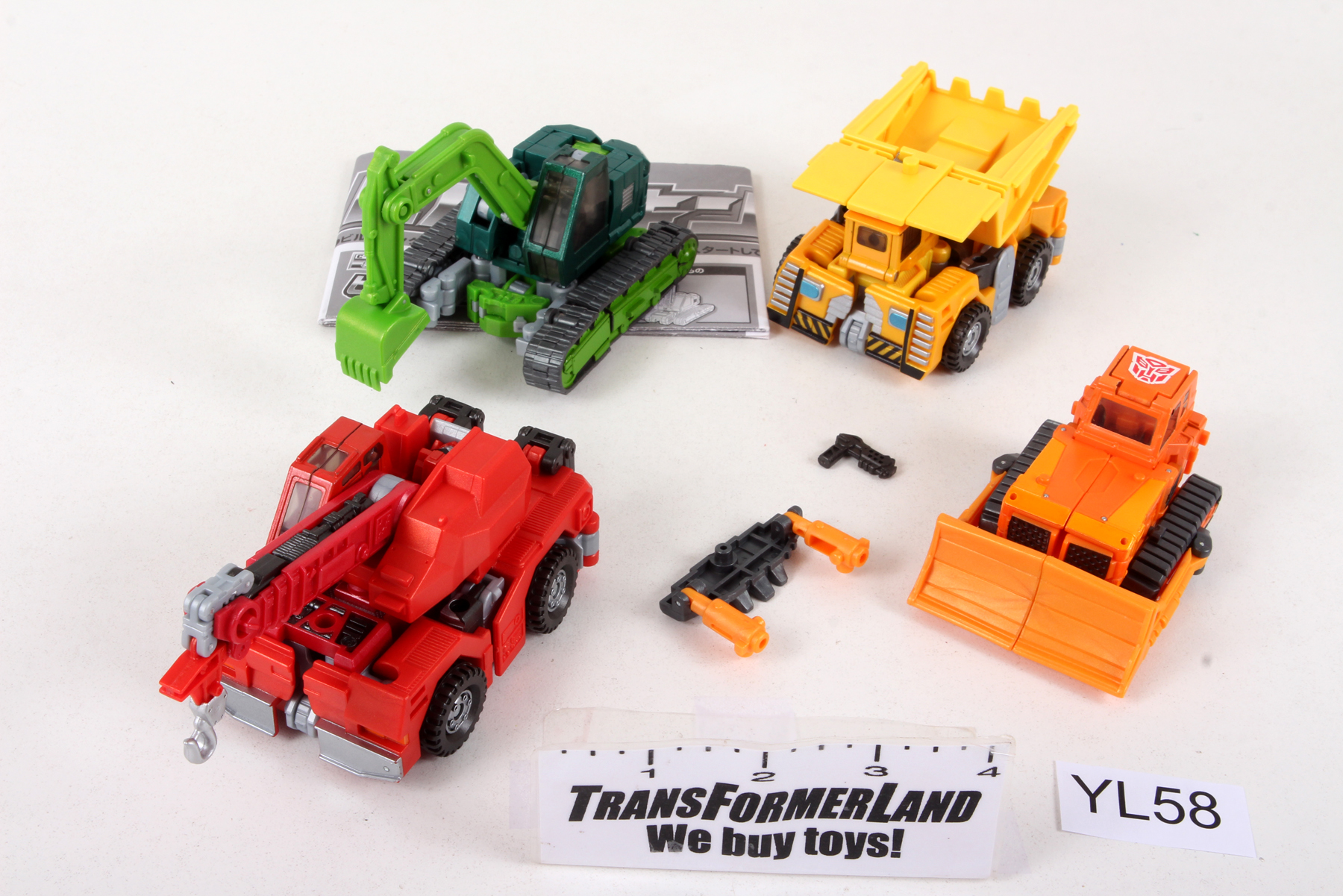 Complete Transformers® Car Robots Combiners Build King SKU 360922 ...
