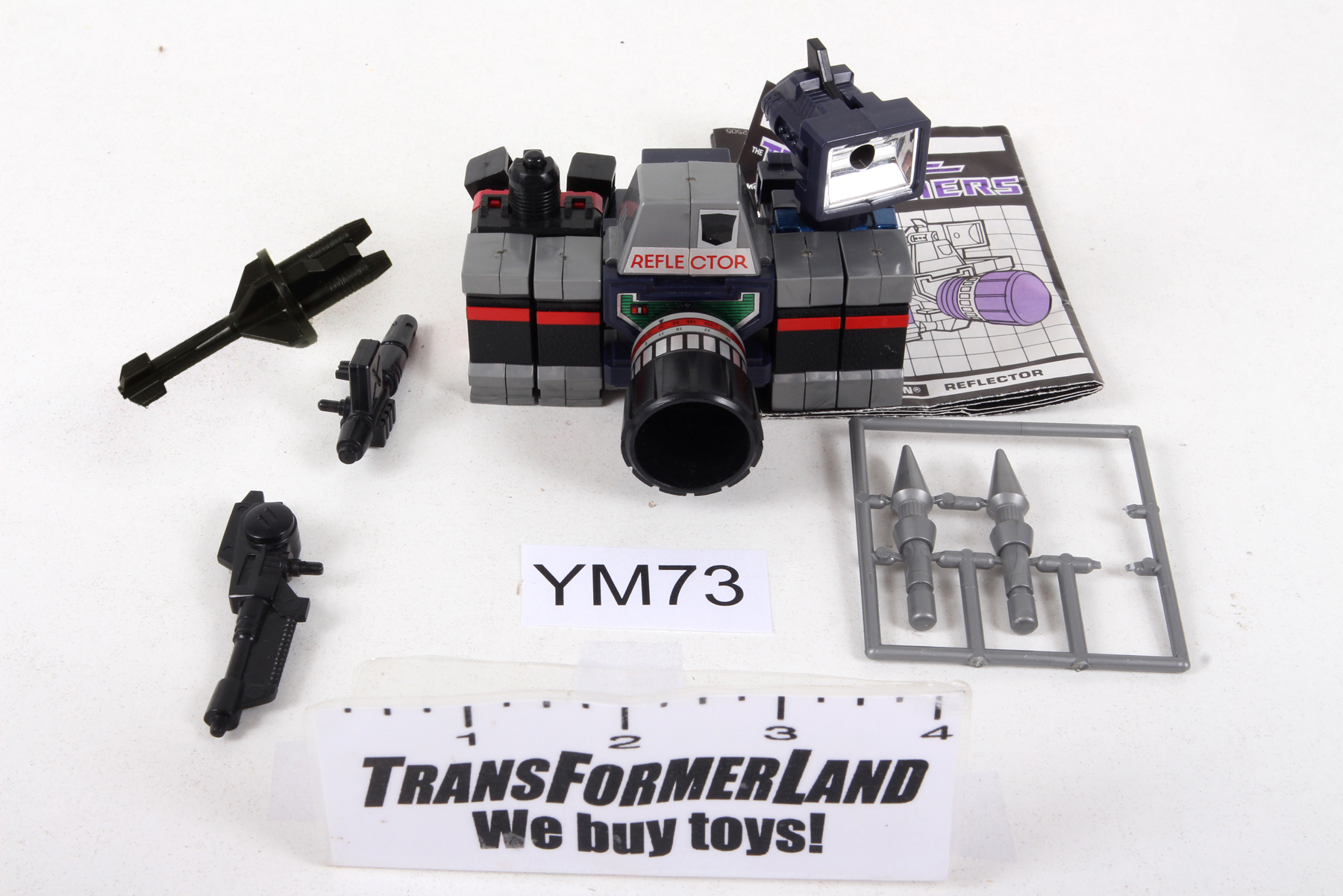Complete Transformers® G1 Reflector SKU 361346 | Transformerland.com ...