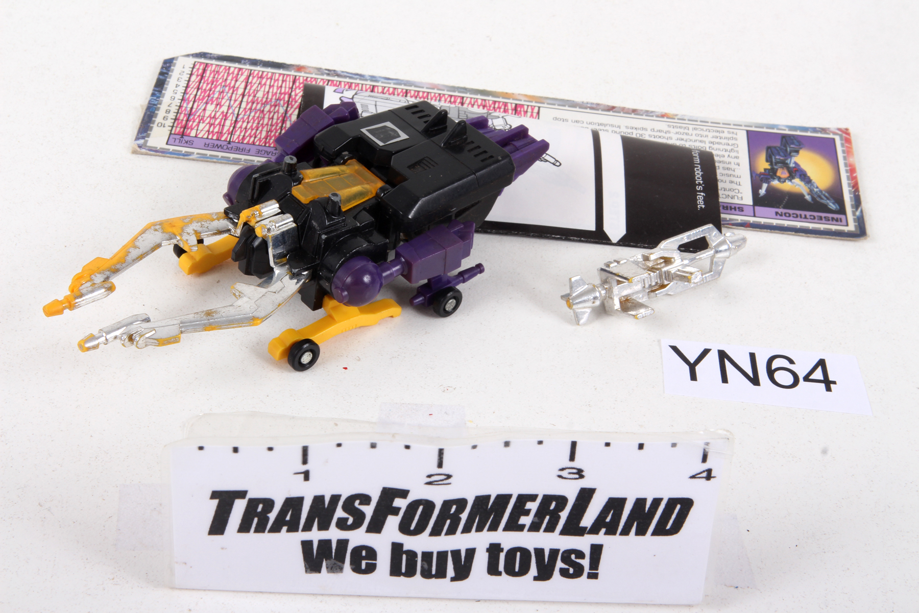 Complete Transformers® G1 Shrapnel SKU 361238 | Transformerland.com ...
