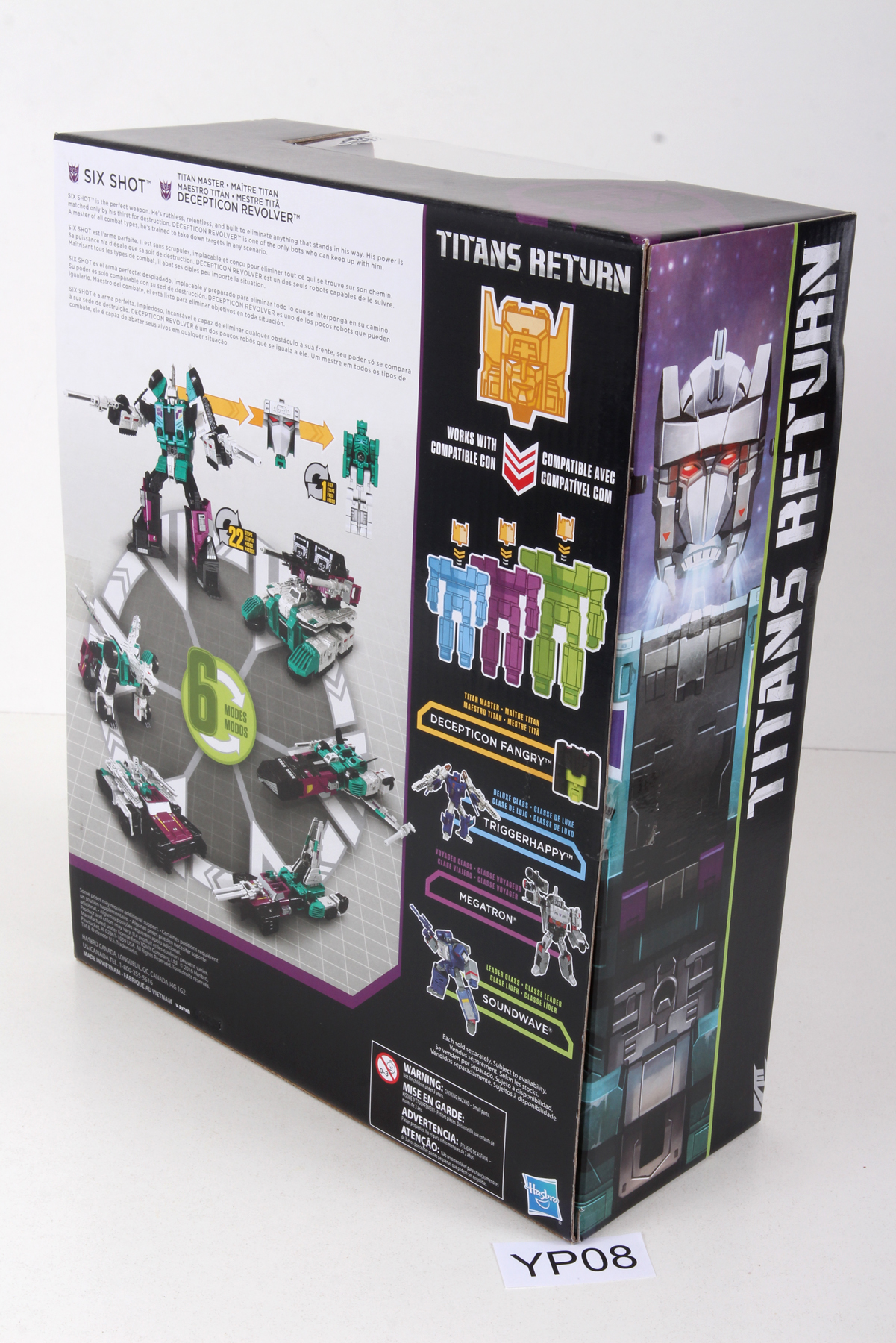 Sealed Transformers® Generations - Titans Return Leader Class Six Shot ...