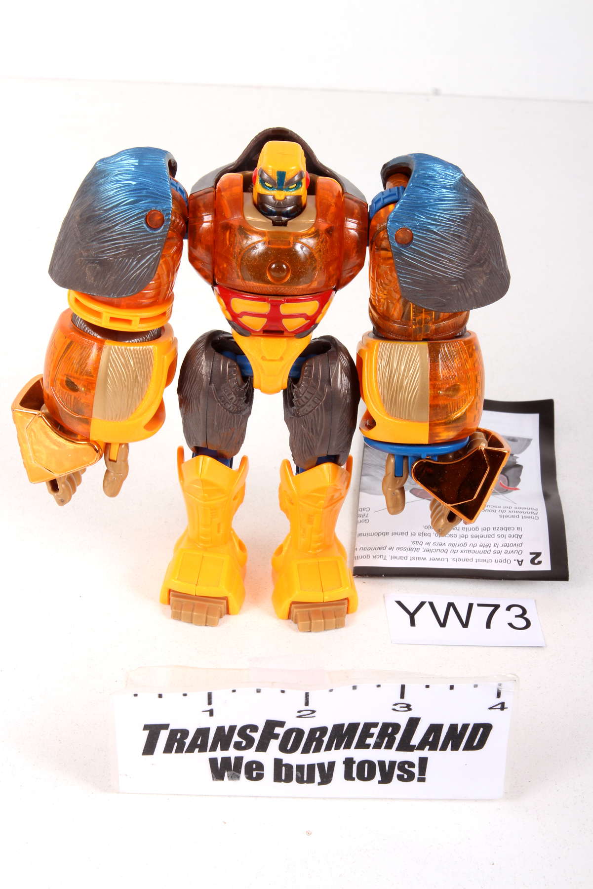 Complete Transformers® Beast Machines Mega Class Blast Punch Optimus ...