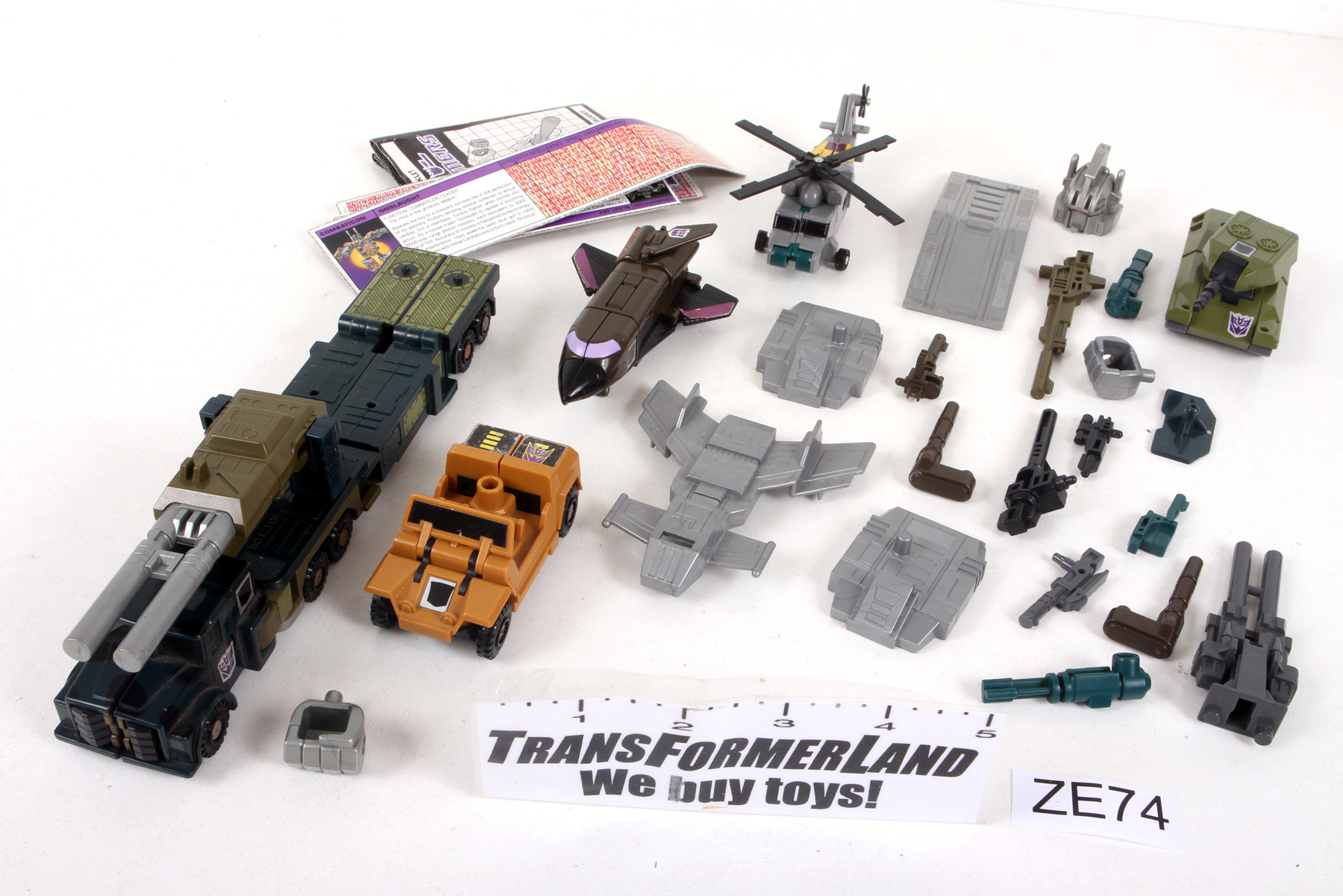 Complete Transformers® G1 Bruticus SKU 363874 | Transformerland.com ...