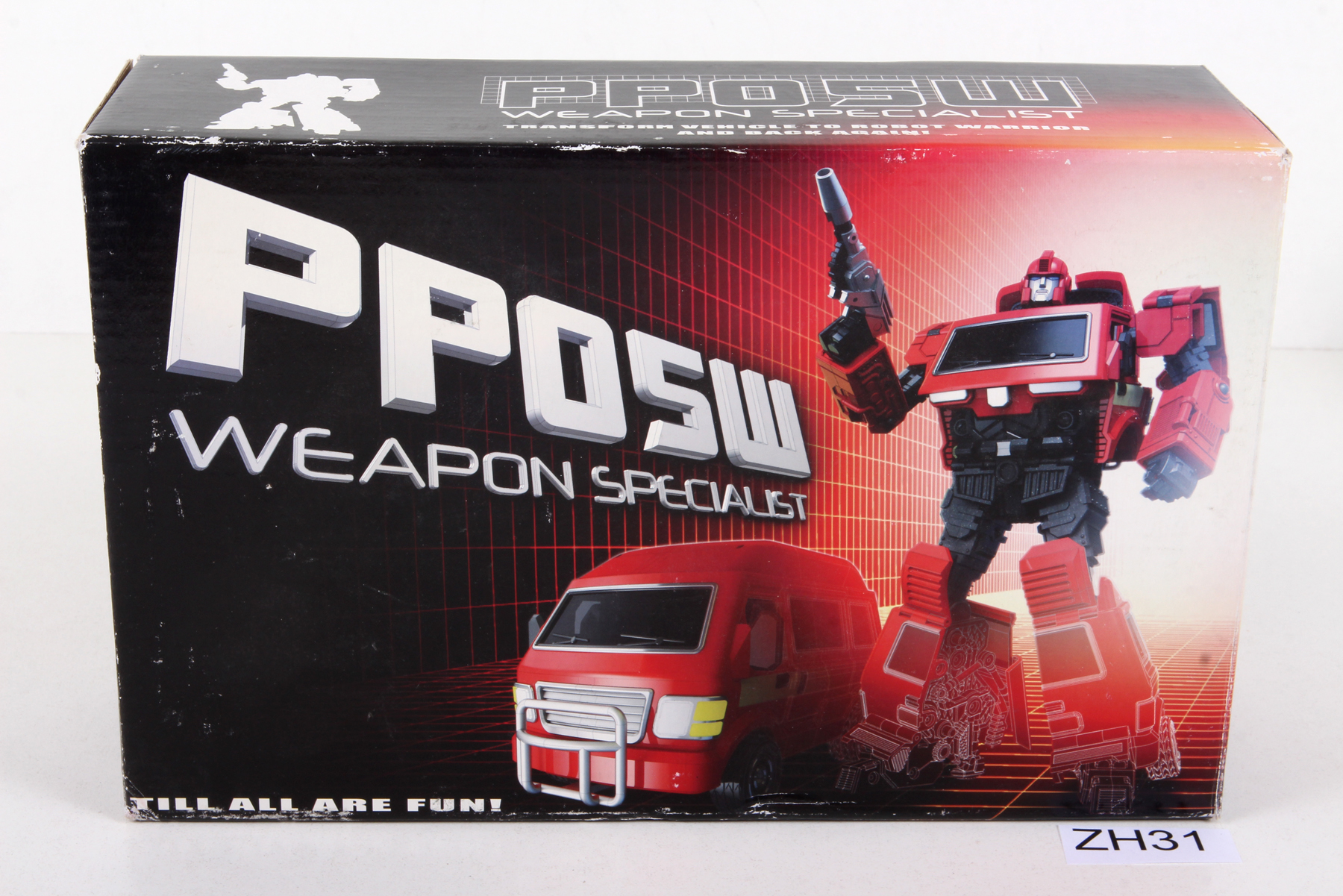 Packaged, not sealed 3rd Party Transforming Figures® iGear Masterpiece ...