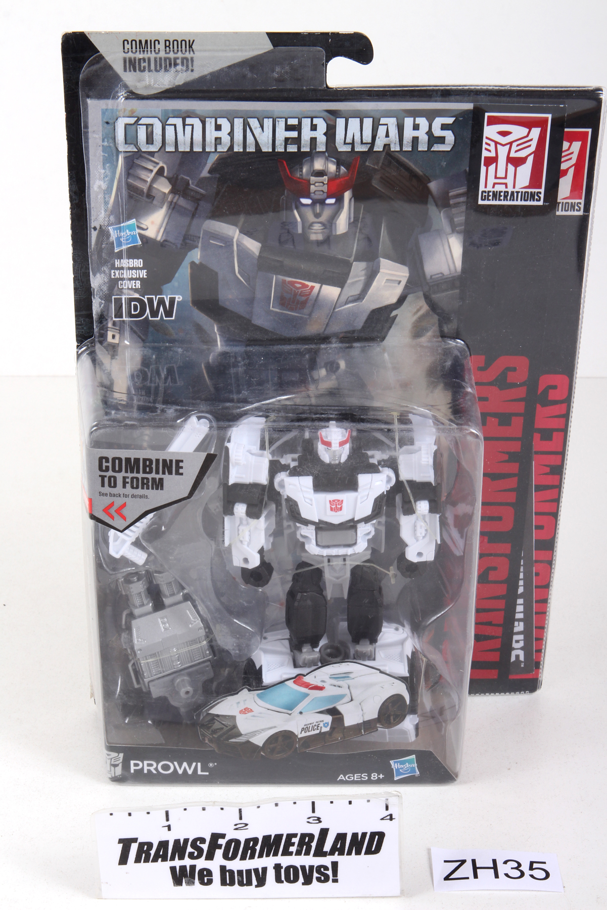 Sealed Transformers® Generations - Combiner Wars Deluxe Class Prowl SKU ...