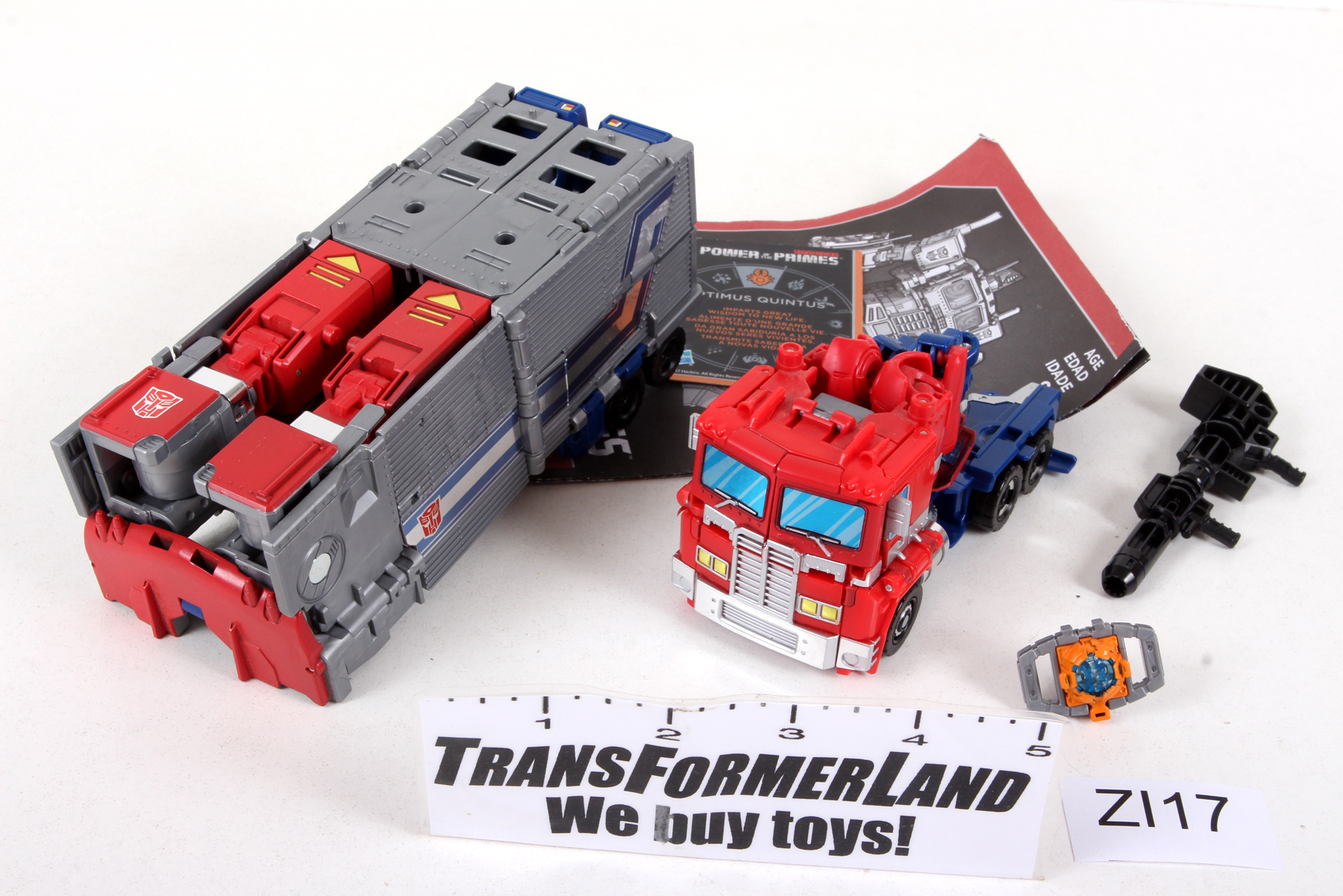 Complete Transformers® Generations - Power of the Primes Leader Class ...