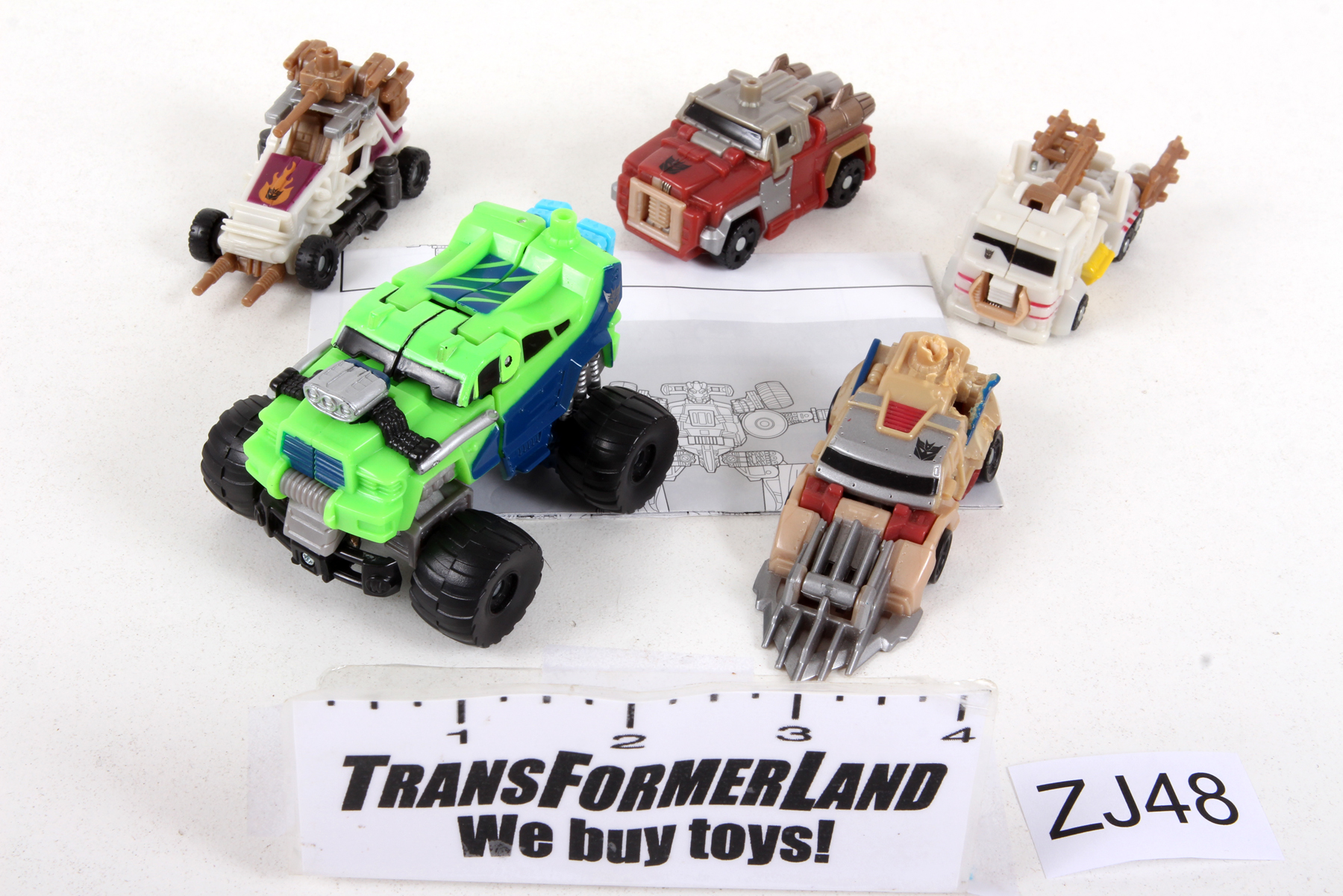 Complete Transformers® Power Core Combiners Combiner 5-packs Mudslinger ...