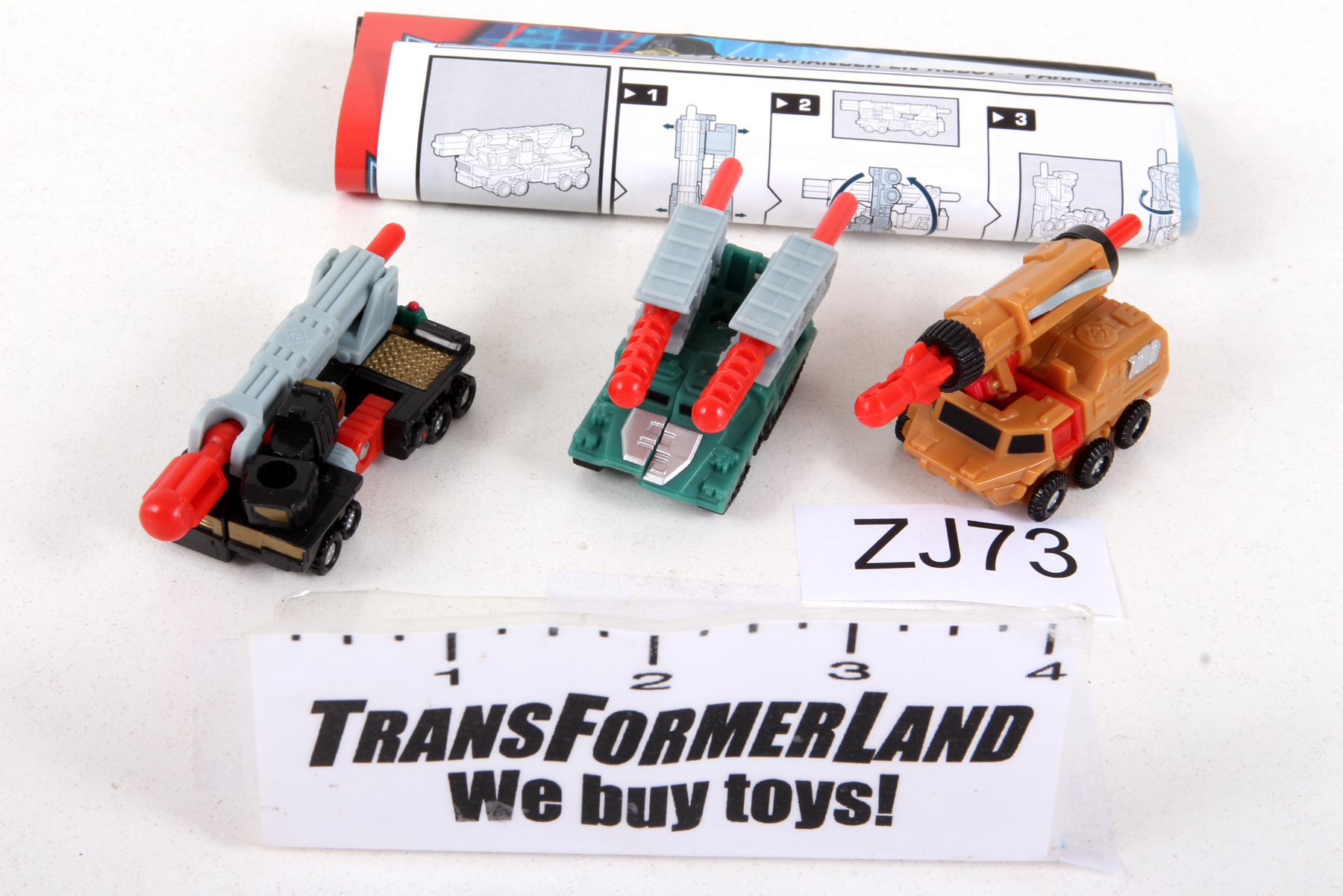 Complete Transformers® Armada Mini-Cons Land Military Team SKU 364577 ...