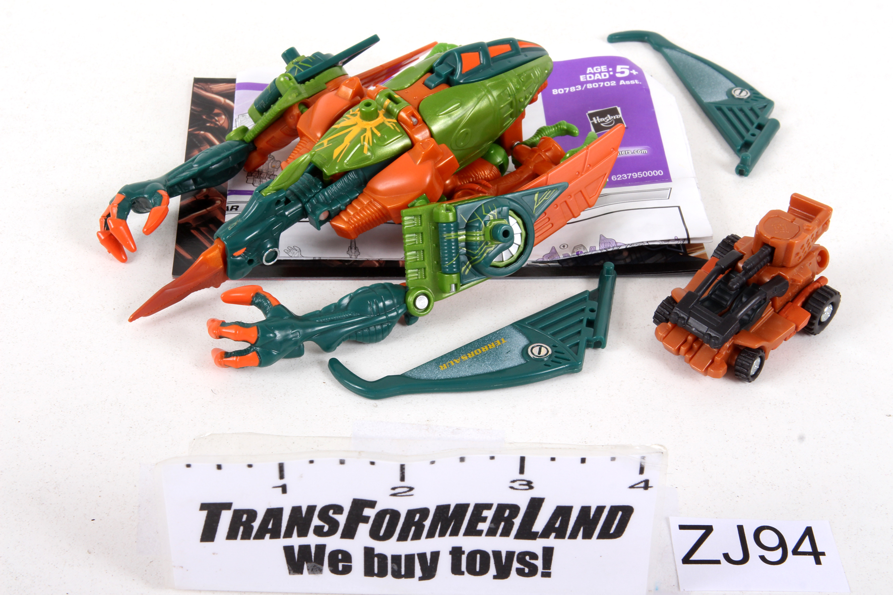 Complete Transformers® Armada Super-Cons Terrorsaur with Ironhide SKU ...