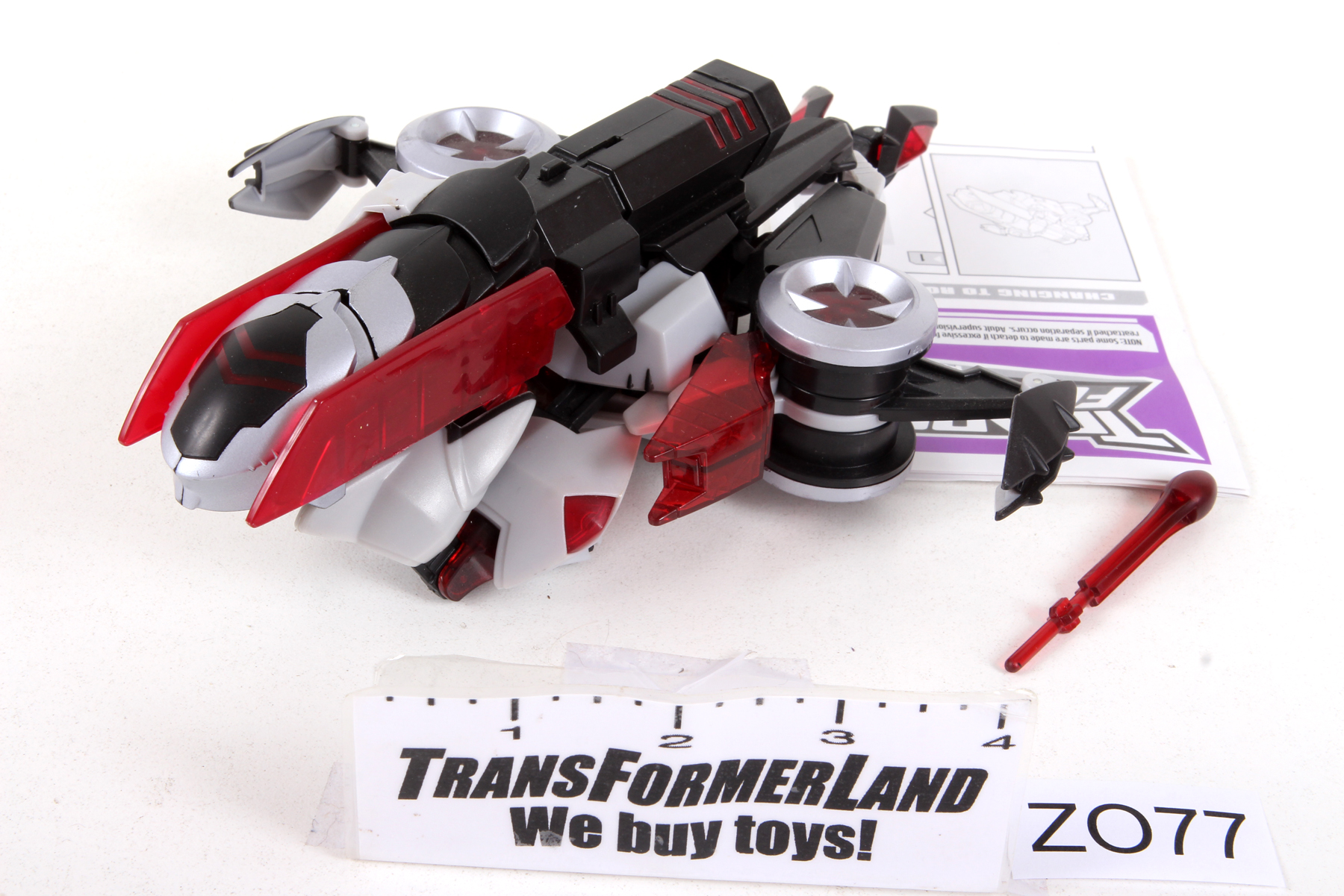 Complete Transformers® Animated Voyager Class Cybertron Mode Megatron ...
