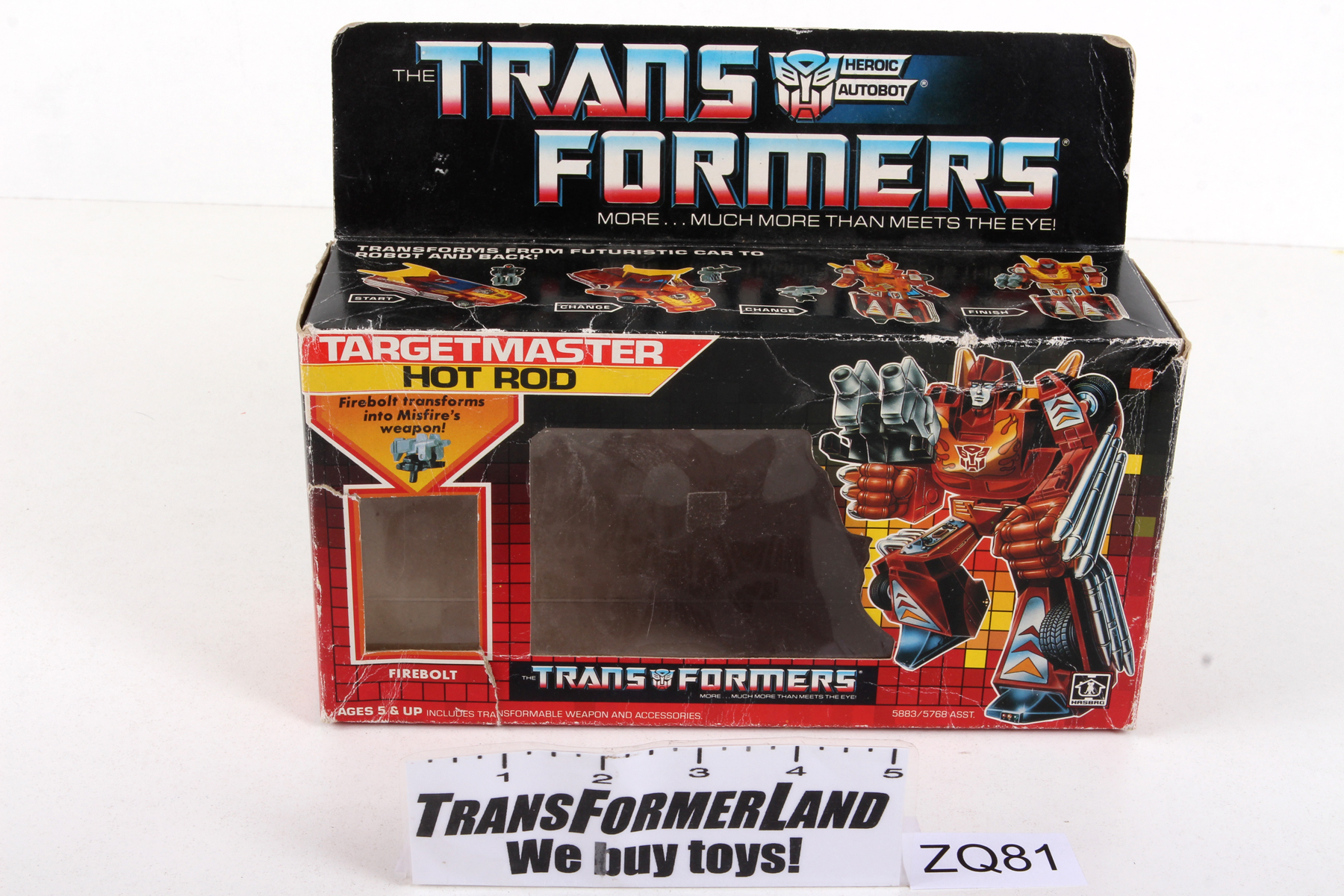 Transformers® G1 Hot Rod Package SKU 365402 | Transformerland.com ...