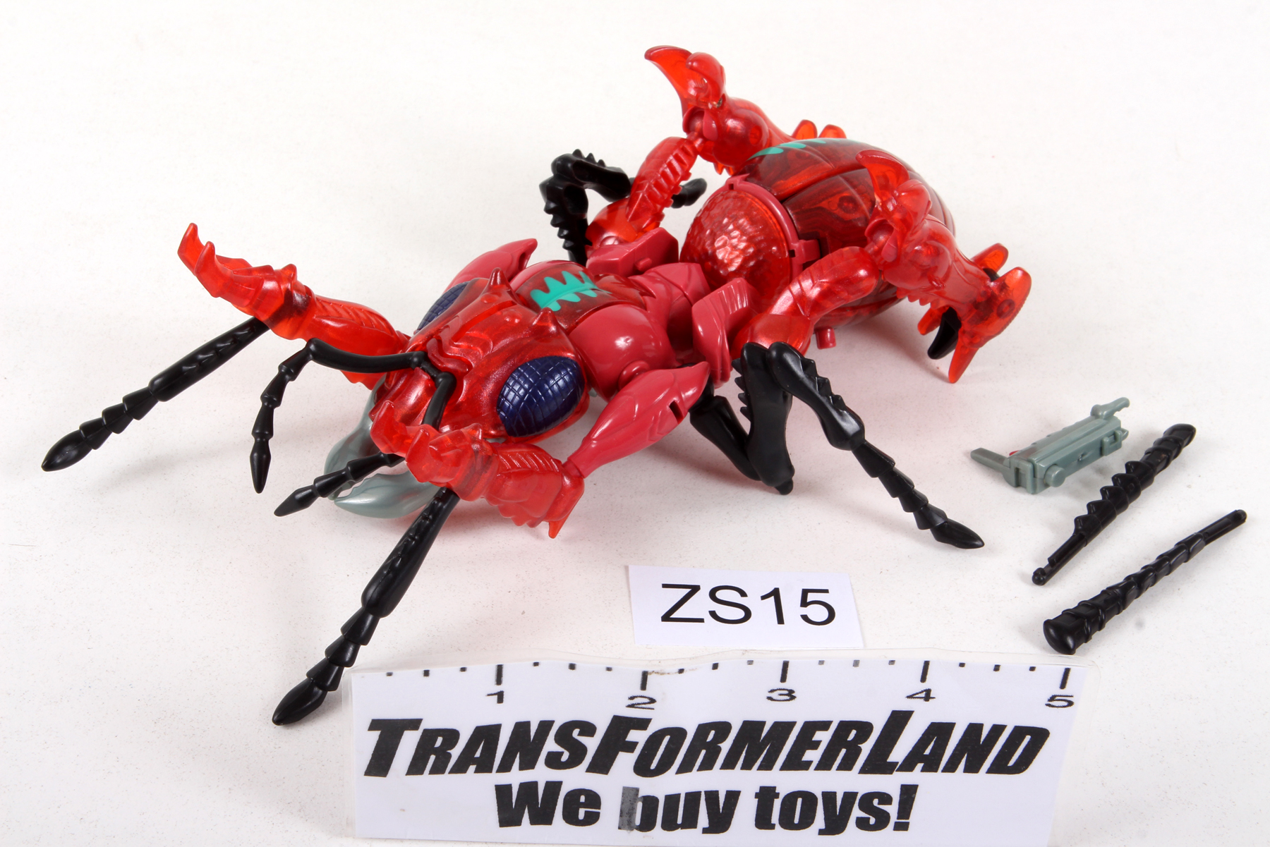 Complete Transformers® Beast Wars Mega Class Inferno SKU 365585 ...