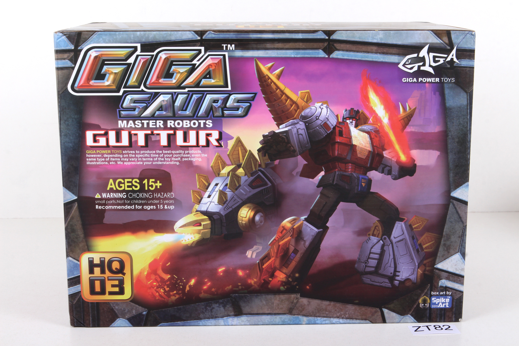 Packaged, not sealed 3rd Party Transforming Figures® Giga Power ...