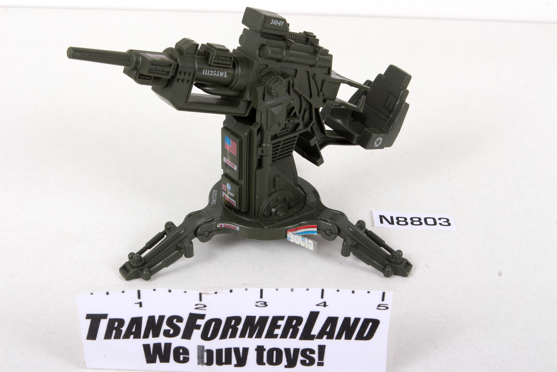 Complete G.I. Joe® A Real American Hero (ARAH) Vehicles FLAK Attack ...