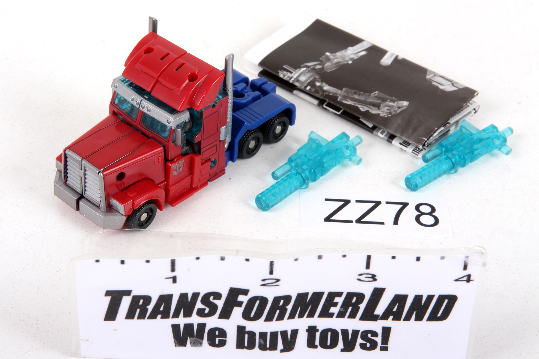 Complete Transformers® Prime Cyberverse Commander Class Optimus Prime ...