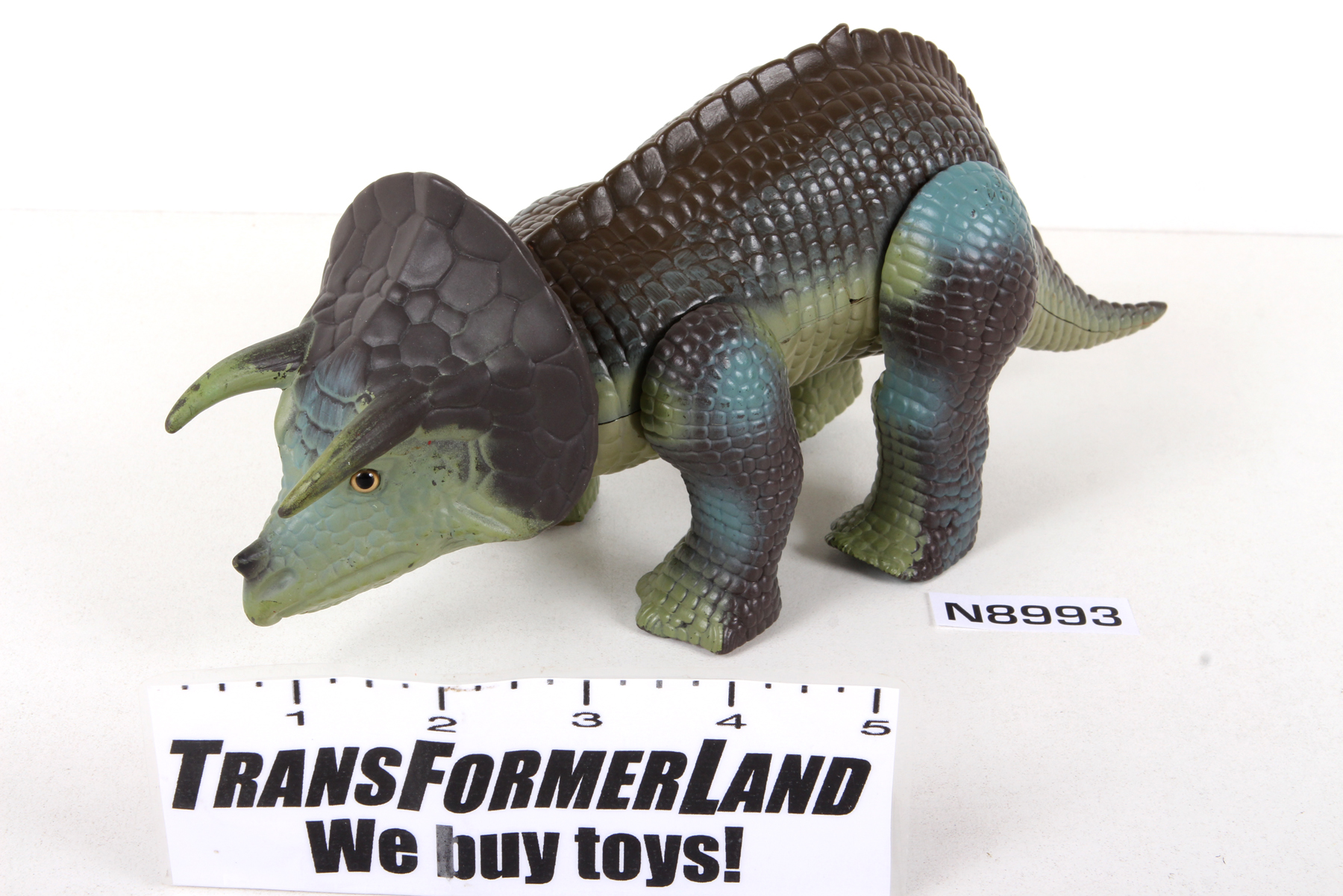 Dino-Riders® 1/24 Scale Dinosaurs Triceratops with Hammerhead and ...