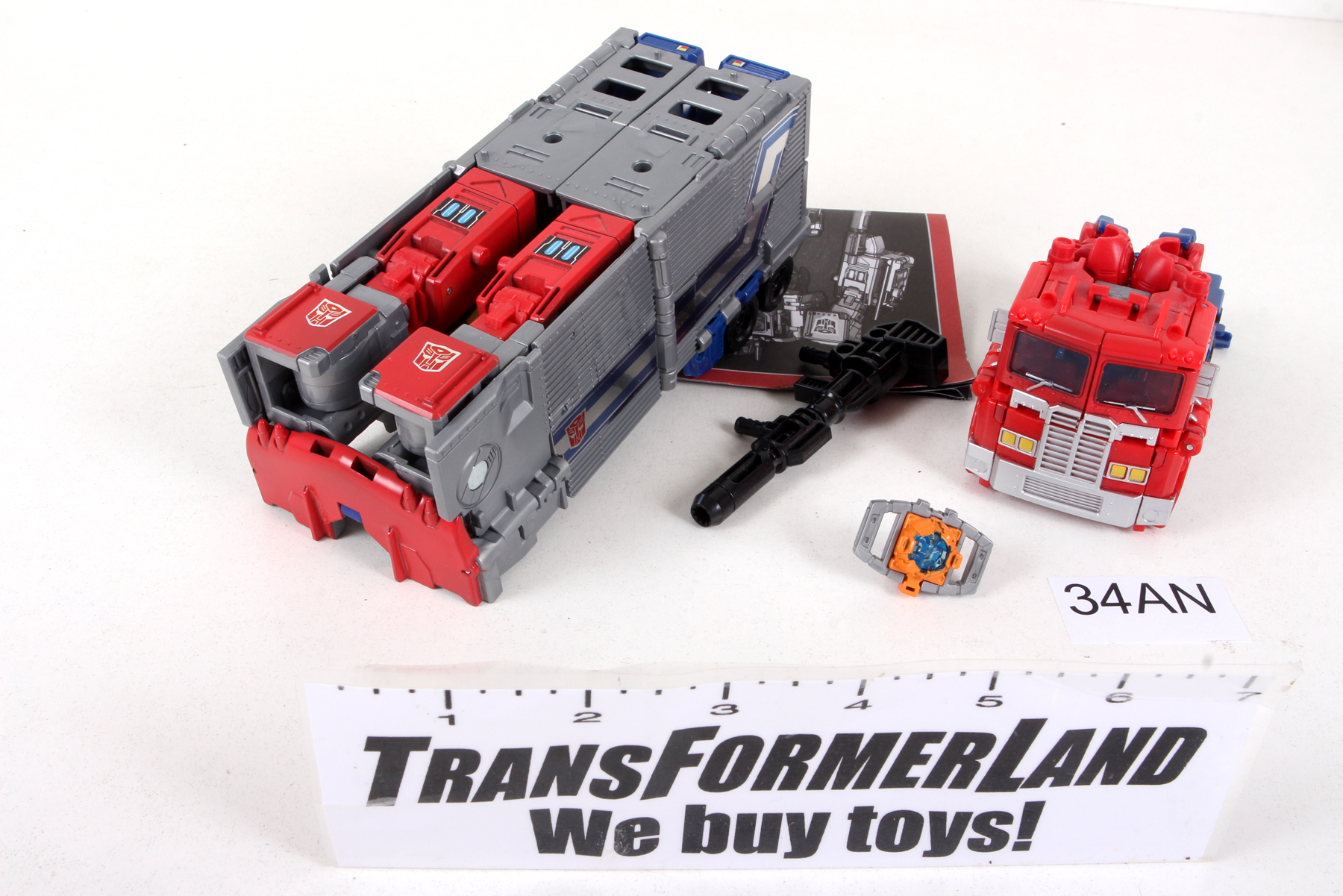 Complete Transformers® Generations - Power of the Primes Leader Class ...