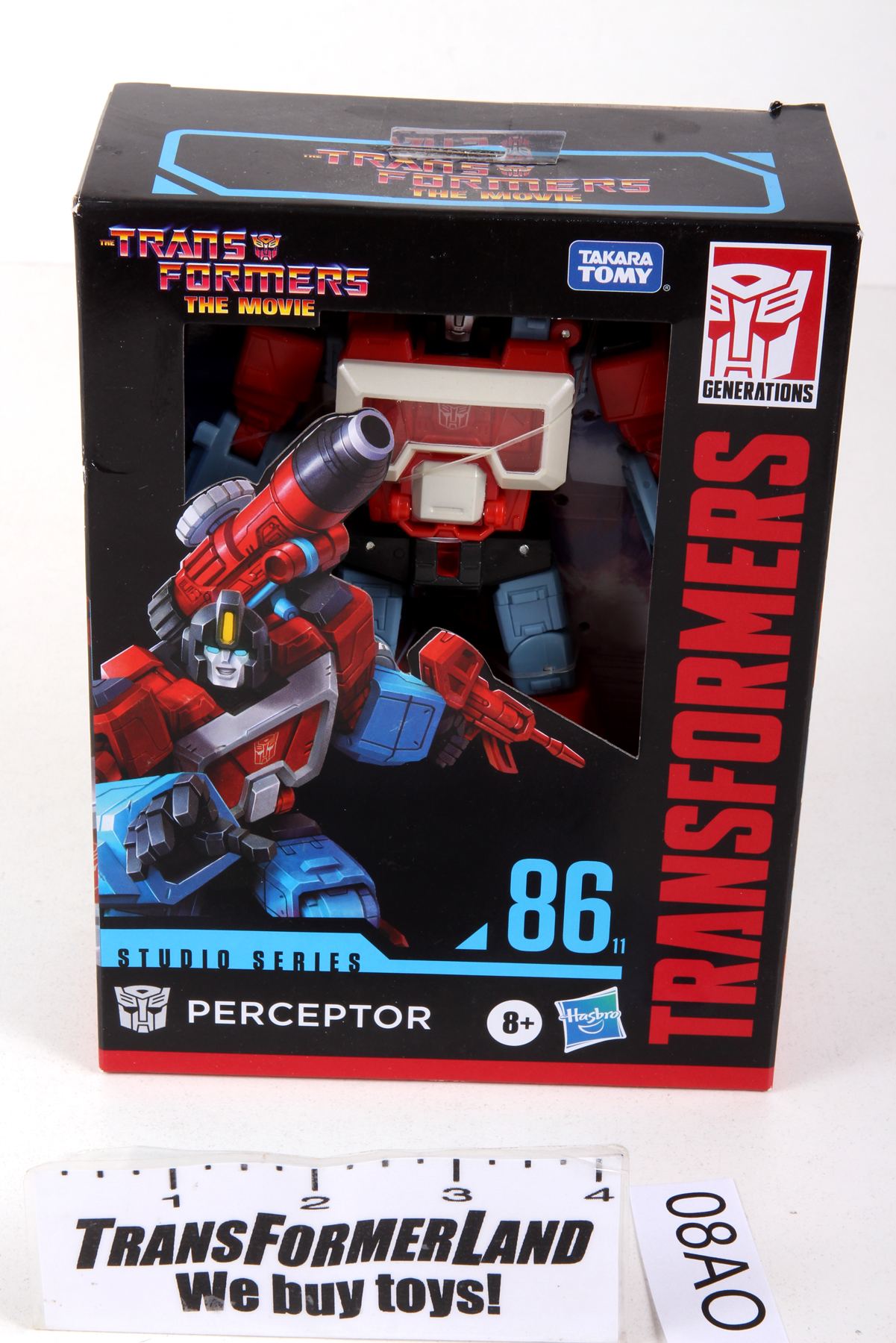 Sealed Transformers® Studio Series Deluxe Class Perceptor SKU 368948 ...