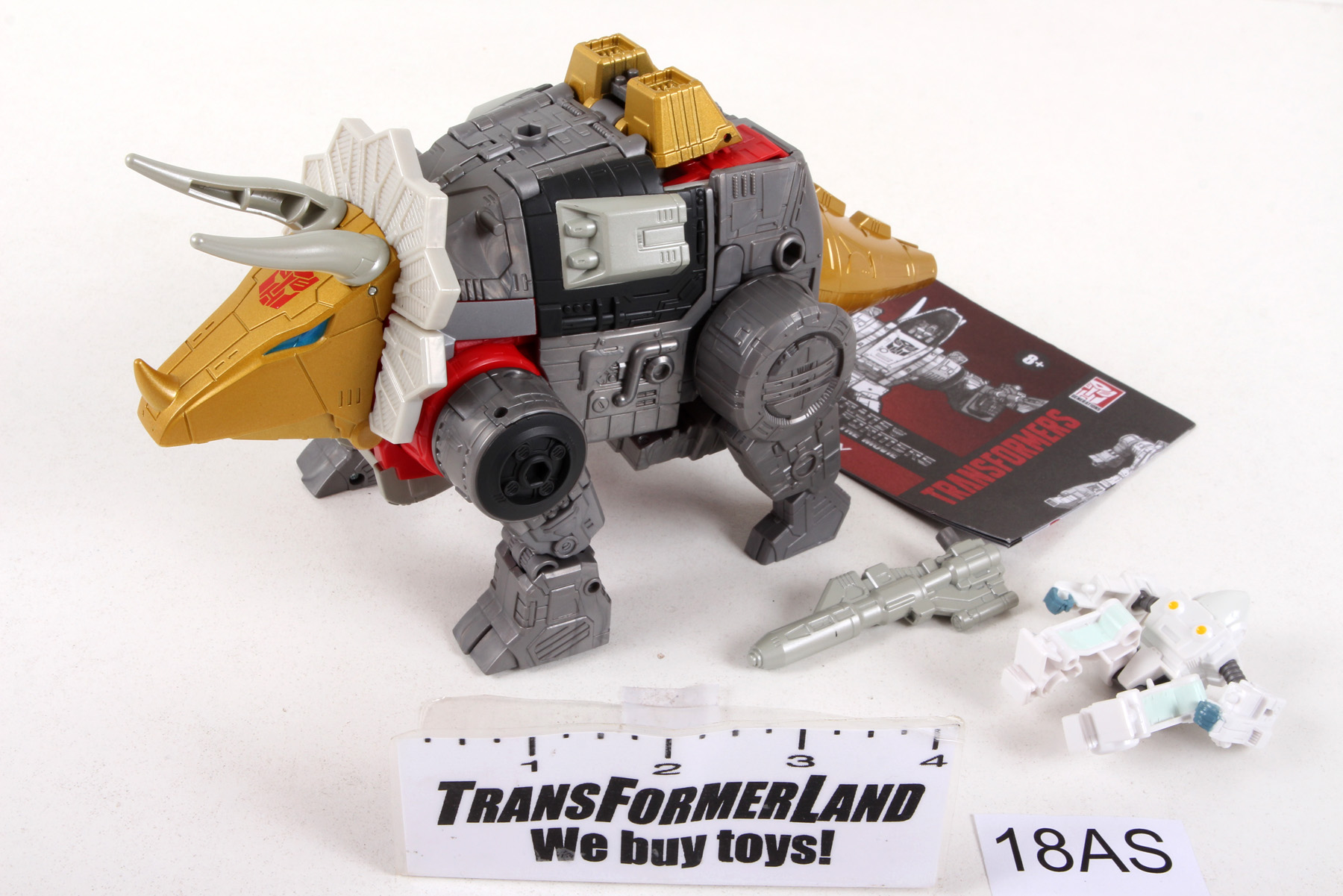 Complete Transformers® Studio Series Leader Class Dinobot Slug and ...