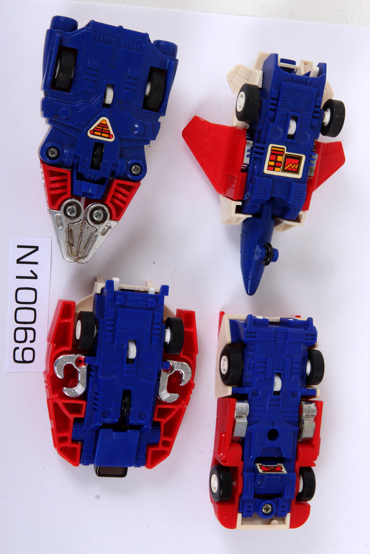 Complete Subset Vintage Transforming Robots® Commandrons / Super ...