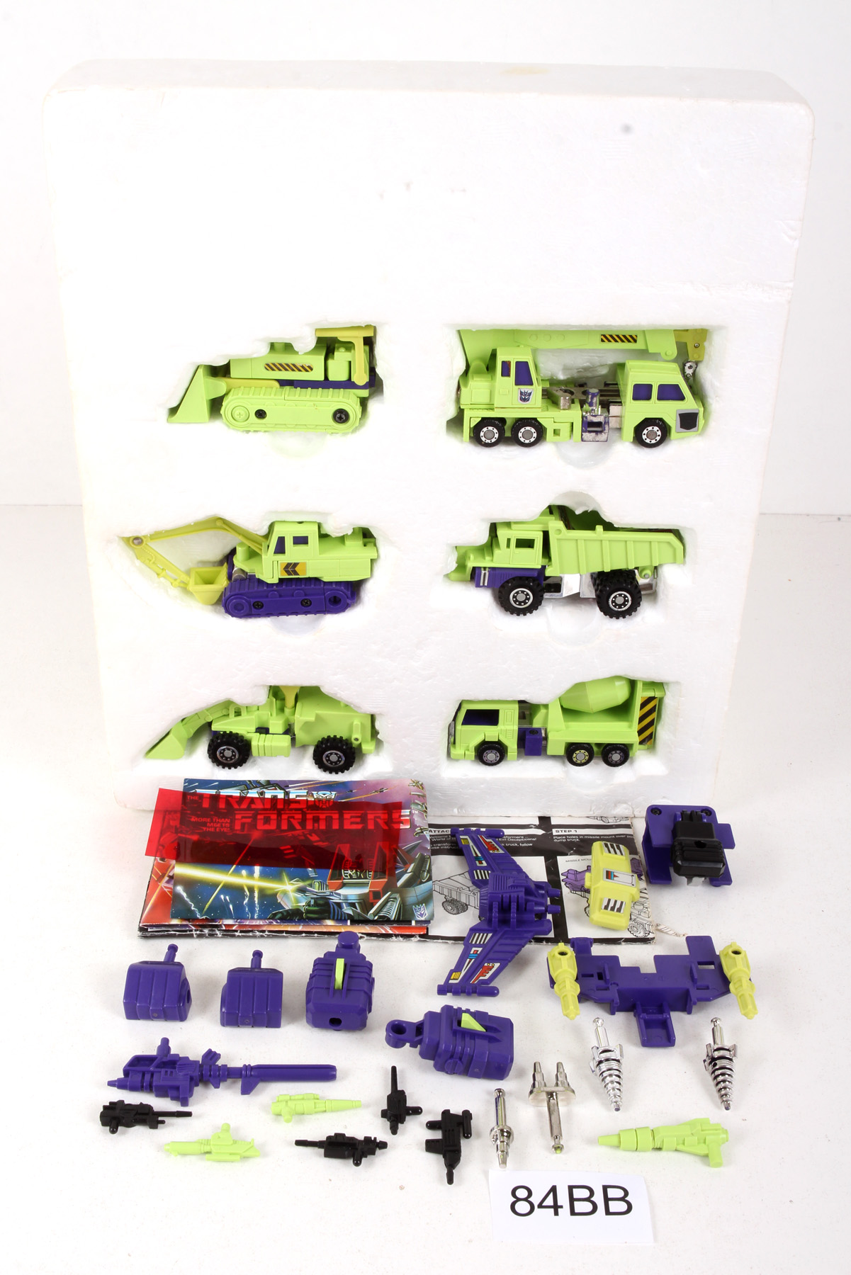 Packaged, not sealed Transformers® G1 Devastator SKU 371063 ...