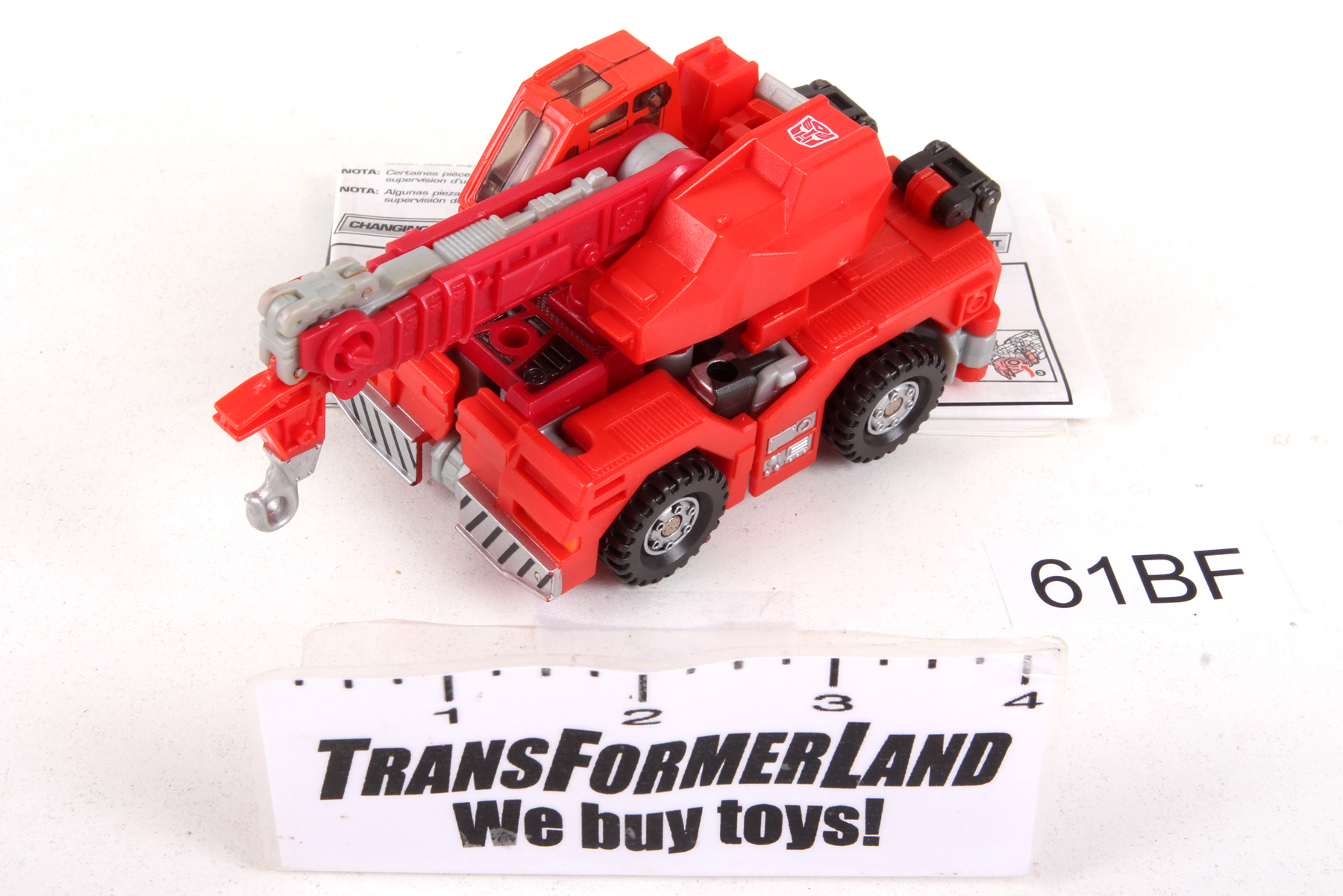 Complete Transformers® Robots in Disguise (RID) Combiners Hightower SKU ...