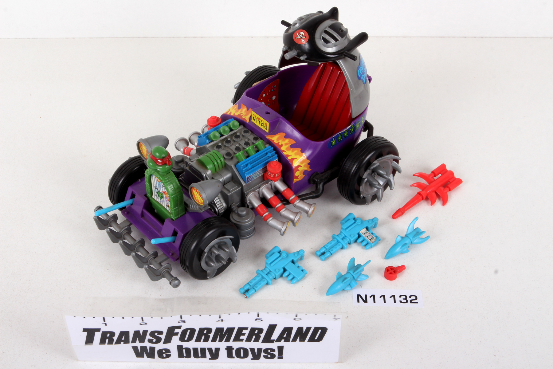 Complete Teenage Mutant Ninja Turtles (TMNT)® Original Toyline Vehicles ...