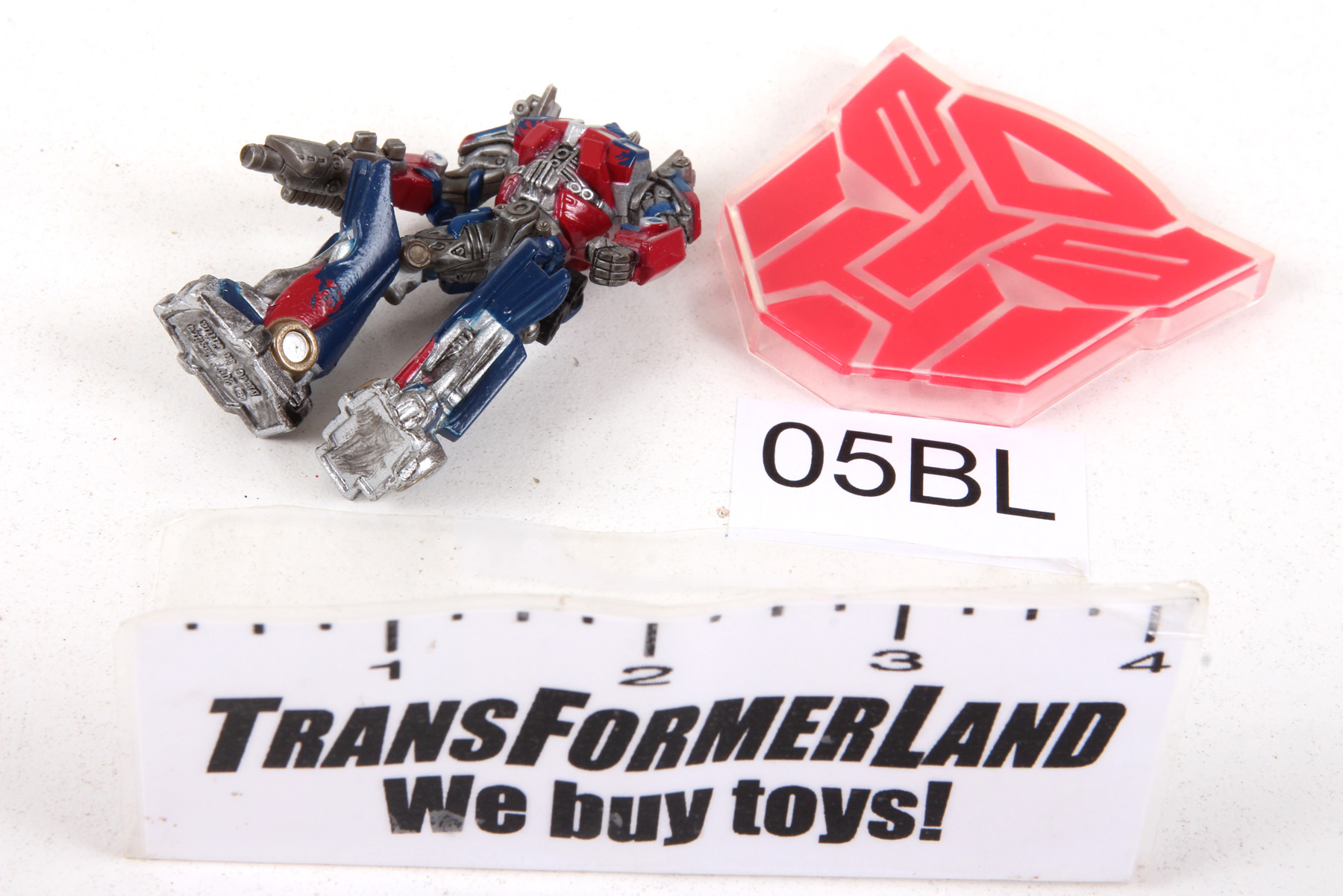 Complete Transformers® Titanium 3 Inch Robot Masters Optimus Prime ...