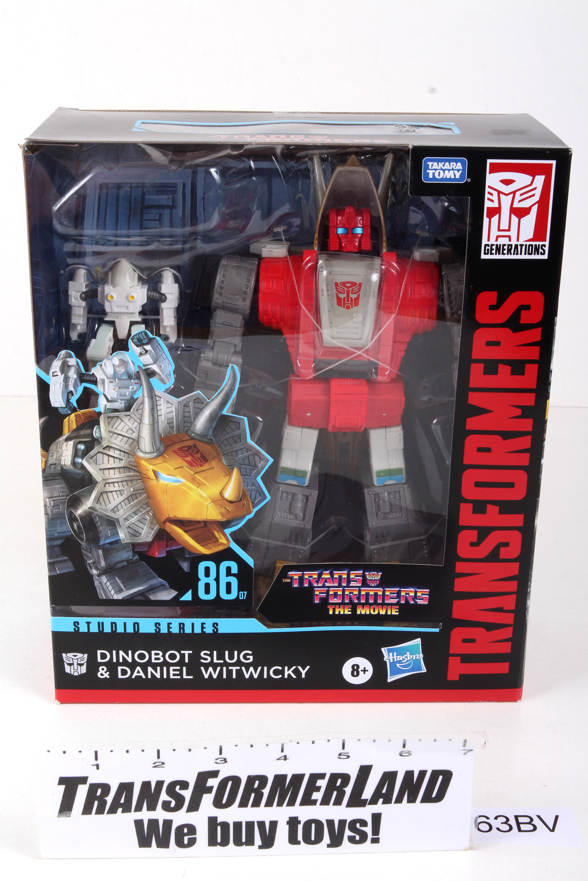 Sealed Transformers® Studio Series Leader Class Dinobot Slug and Daniel ...