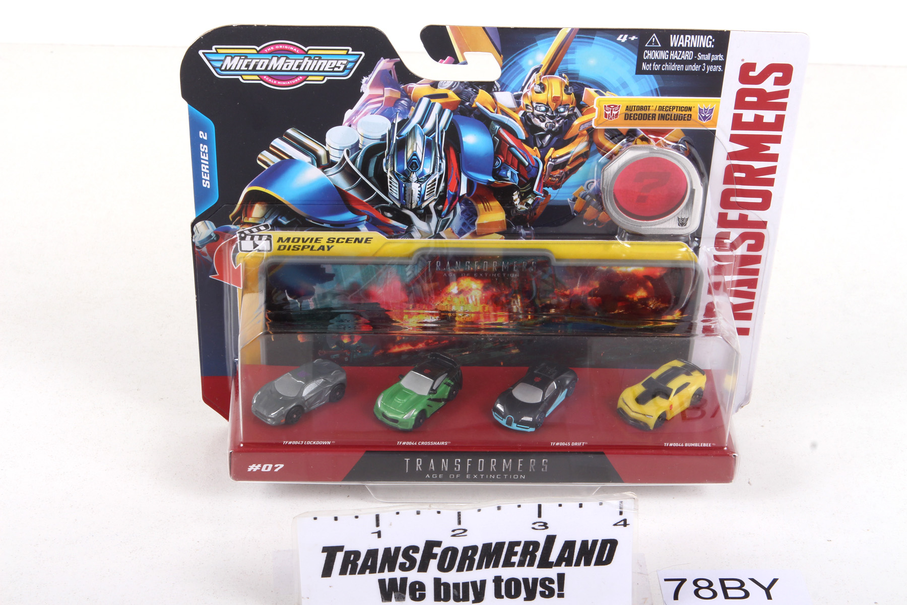 Sealed Transformers® Jazwares Micro Machines Vehicle Collections Age of ...