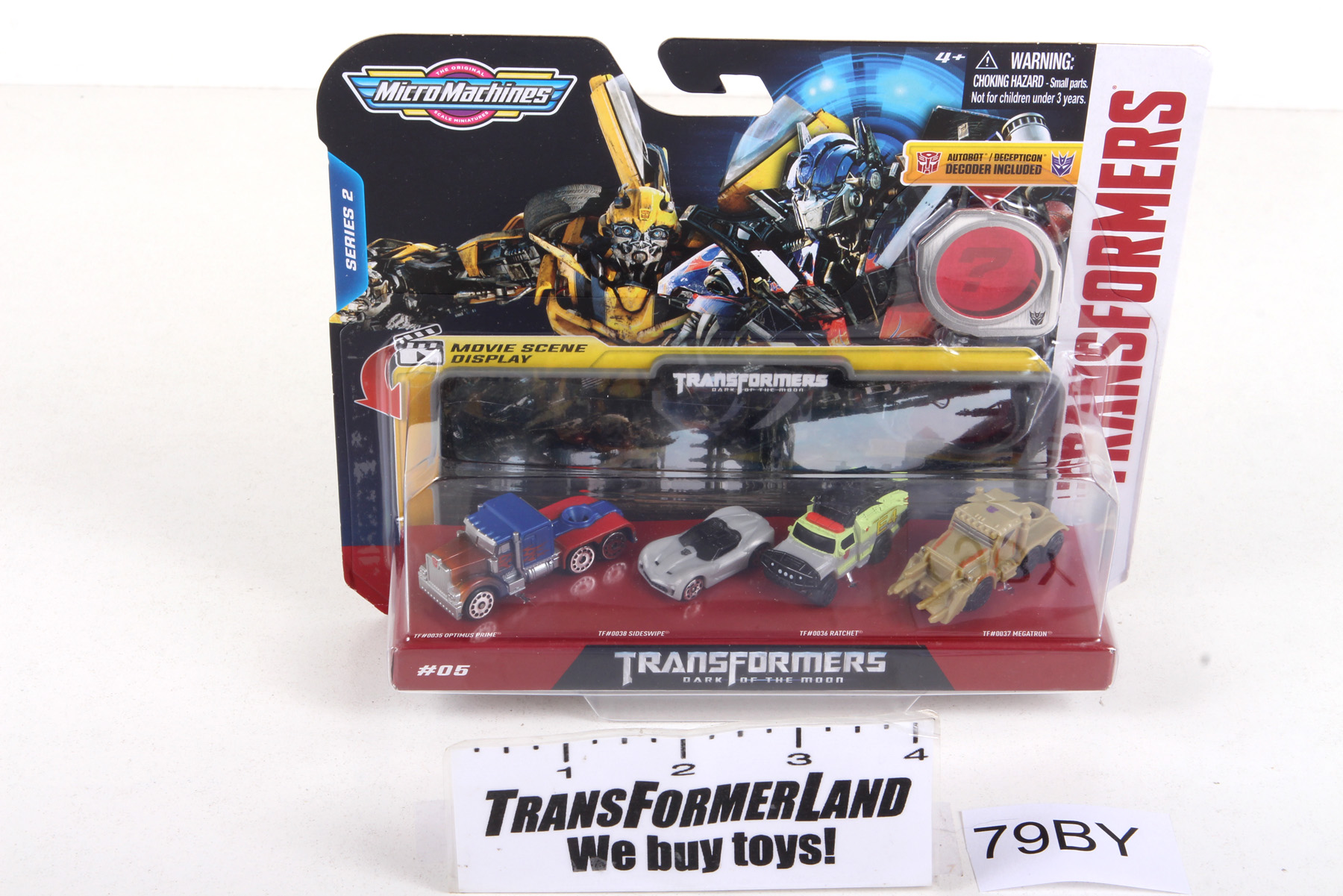 Sealed Transformers® Jazwares Micro Machines Vehicle Collections Dark ...