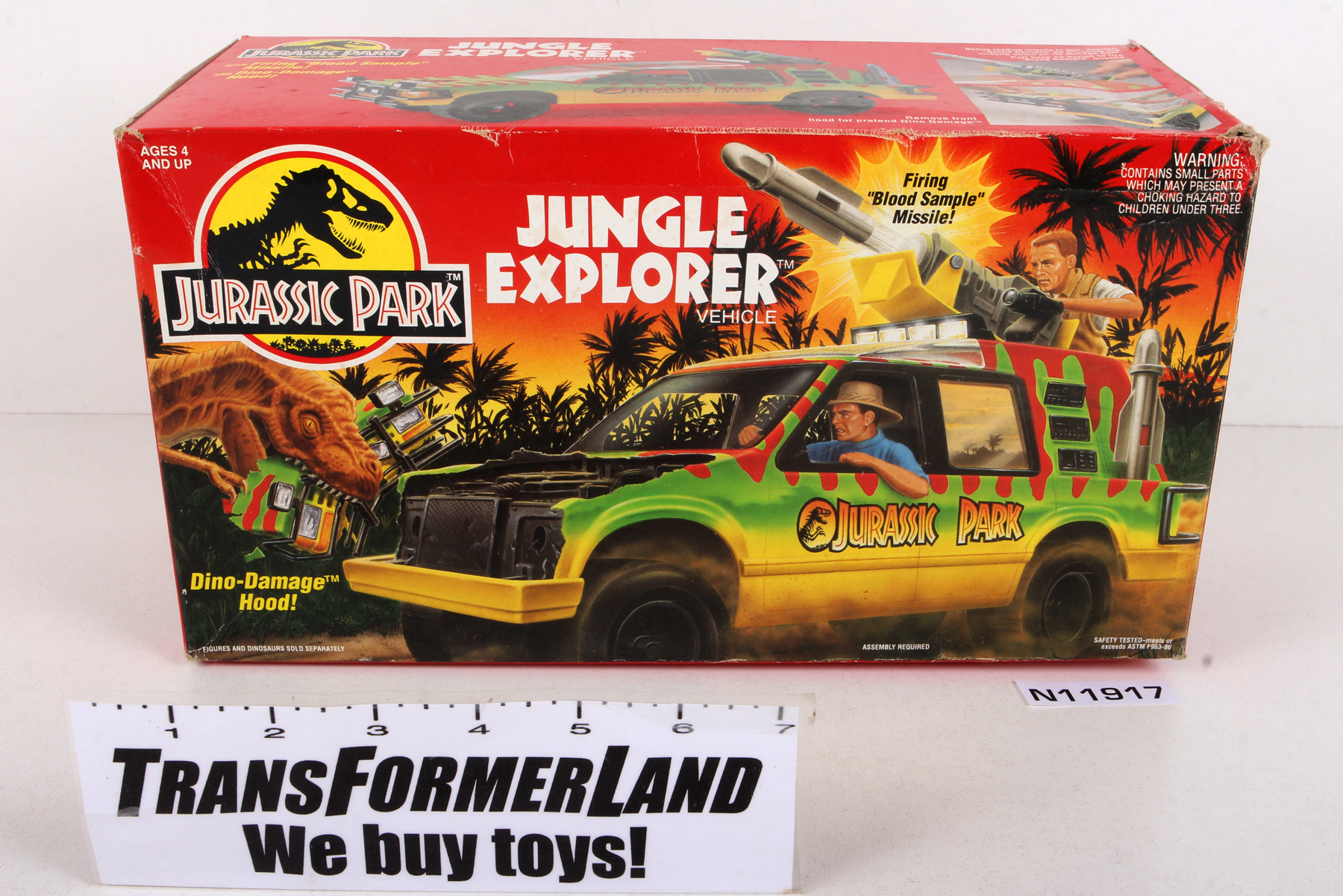 Packaged, not sealed Jurassic Park® Vehicles Jungle Explorer SKU 374712 ...