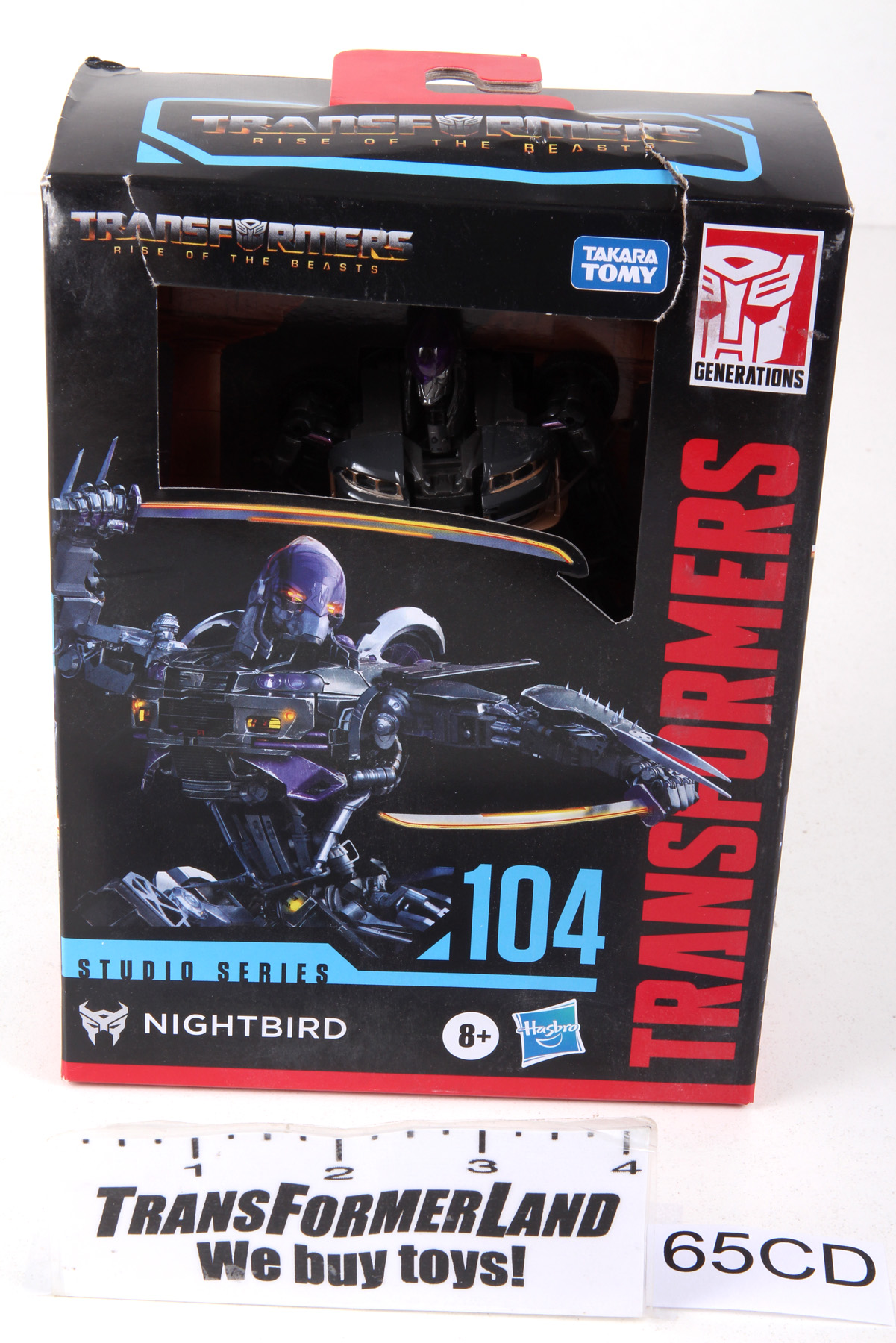 Sealed Transformers® Studio Series Deluxe Class Nightbird SKU 375406 ...