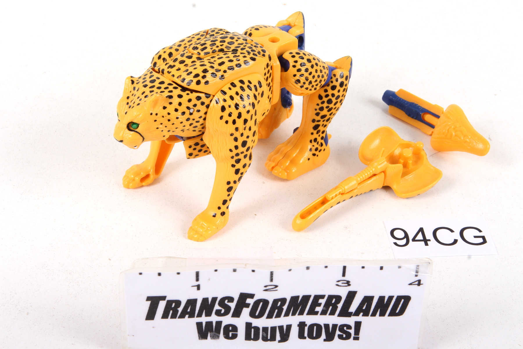 Complete Transformers® Beast Wars Deluxe Class Cheetor SKU 375813 ...
