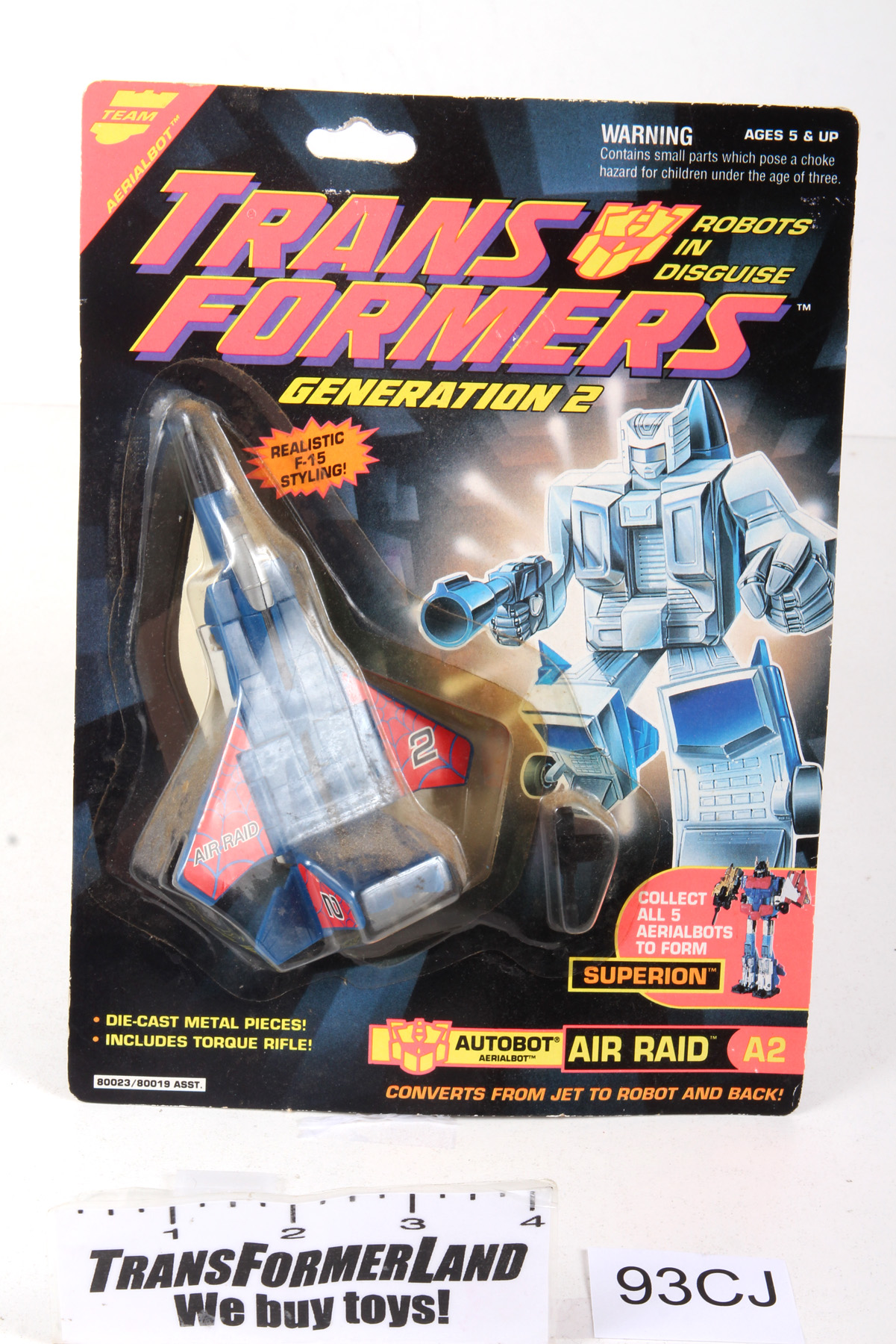 Sealed Transformers® G2 Combiners Air Raid SKU 376067 | Transformerland ...