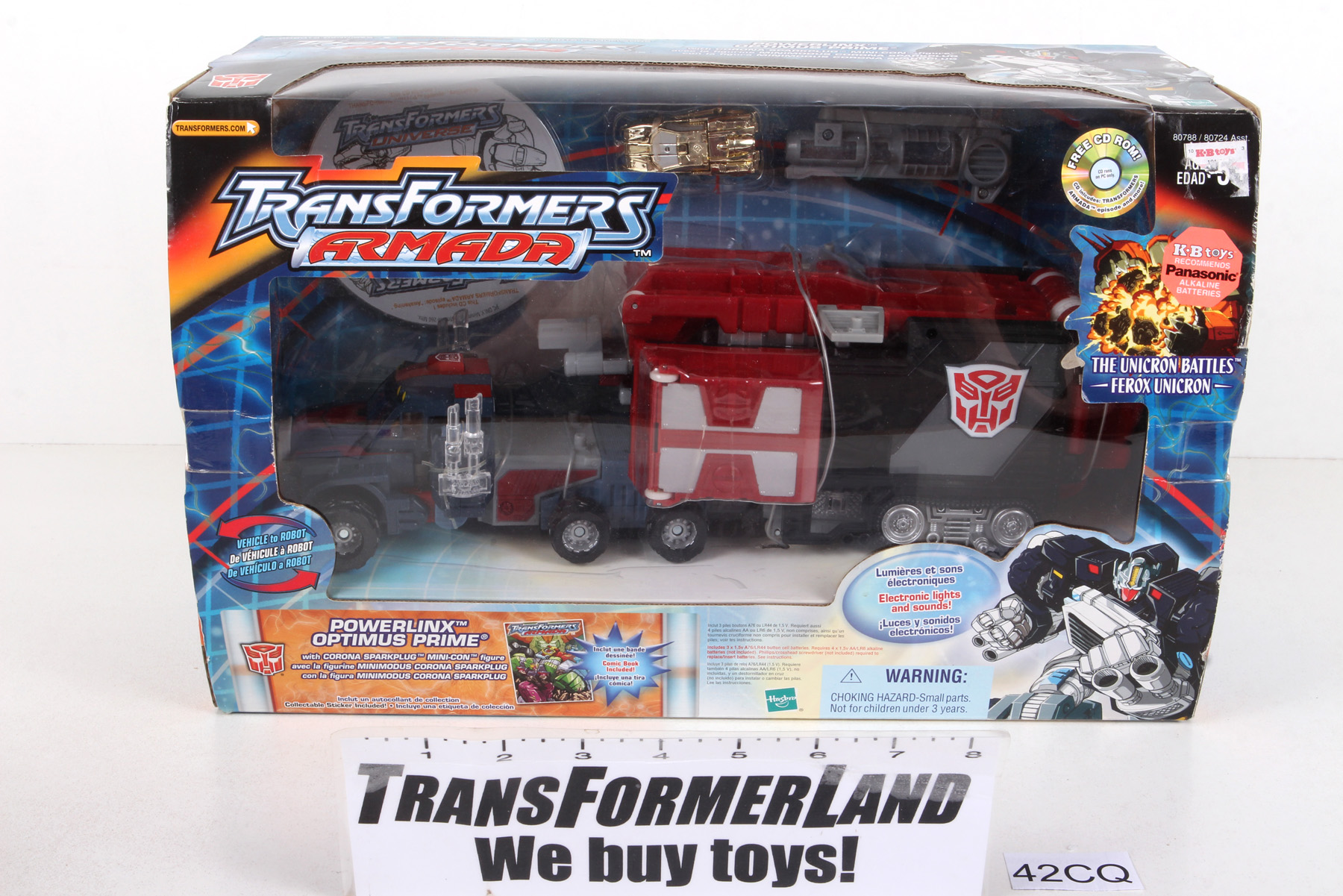 Sealed Transformers® Armada Super Class Powerlinx Optimus Prime with ...