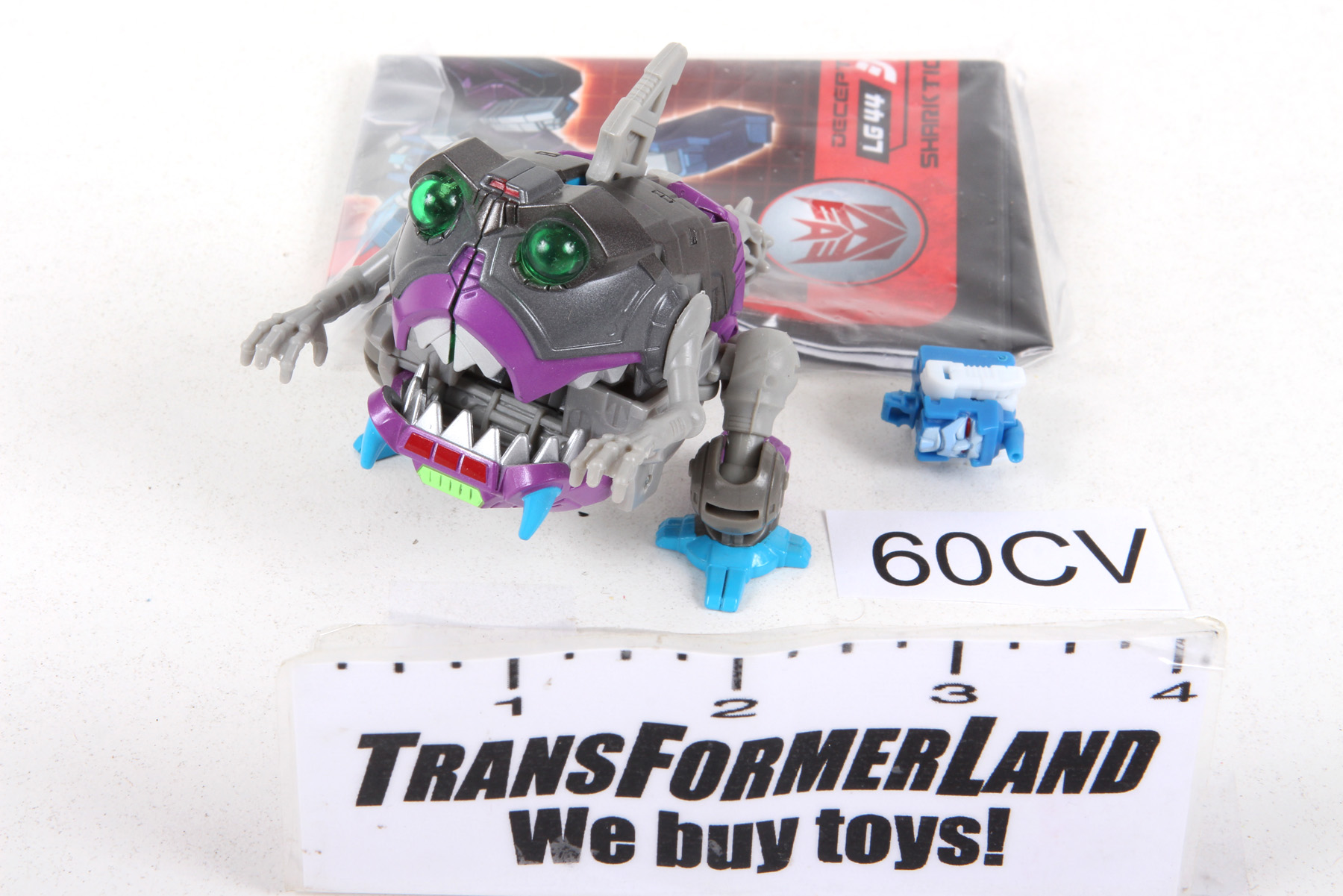 Complete Transformers® Legends Legends Class Sharktron (Sharkticon ...