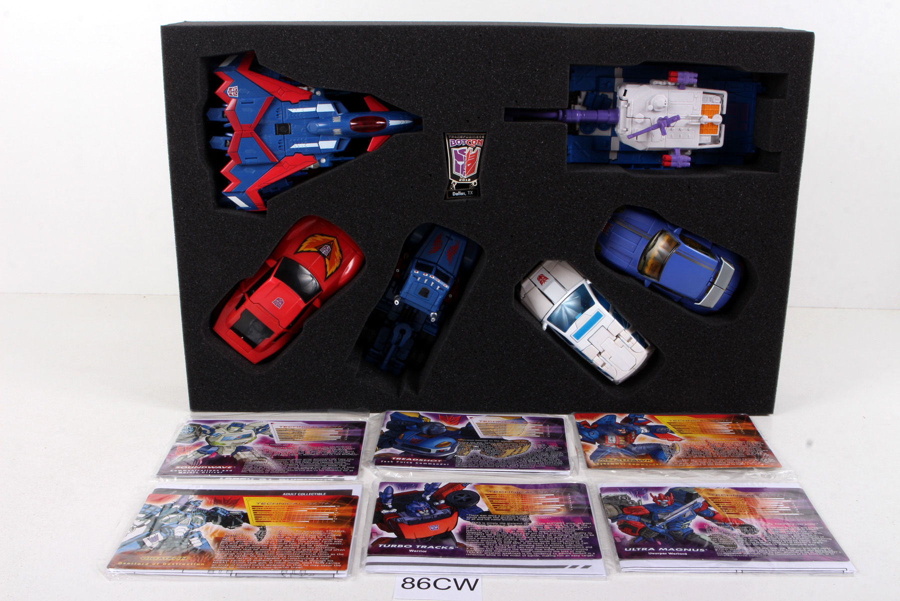Packaged, not sealed Transformers® BotCon / OTFCC / Timelines ...