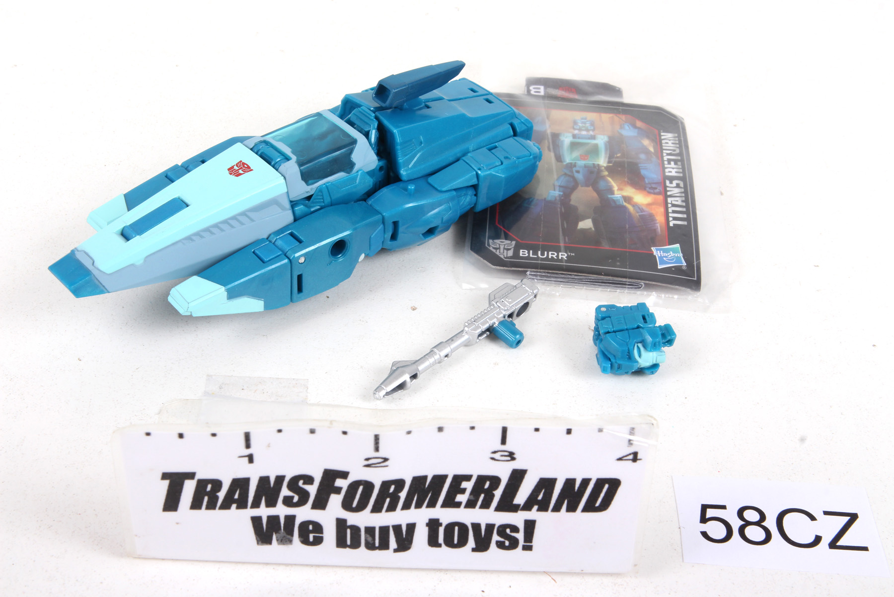 Complete Transformers® Generations - Titans Return Deluxe Class Blurr ...