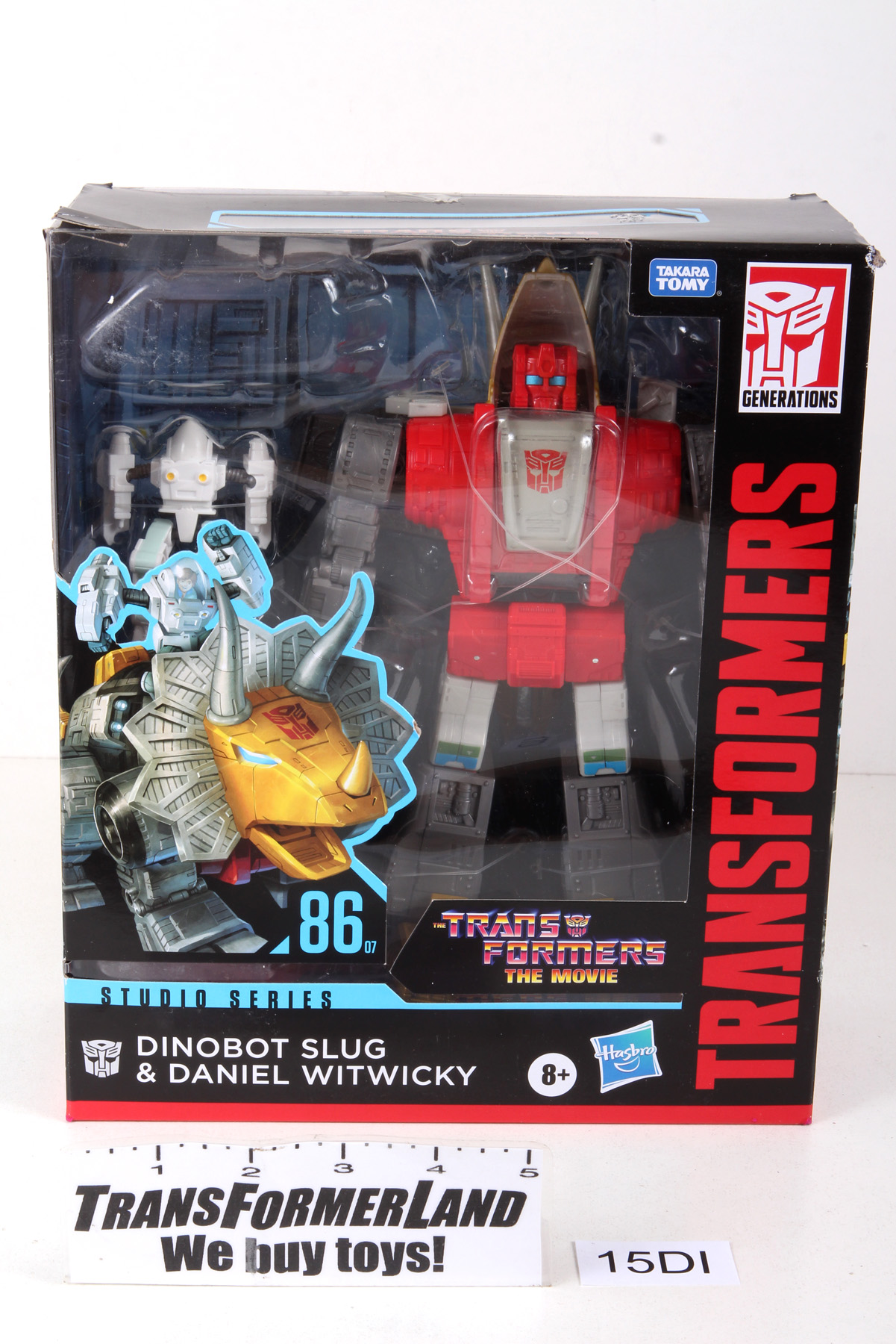 Sealed Transformers® Studio Series Leader Class Dinobot Slug and Daniel ...
