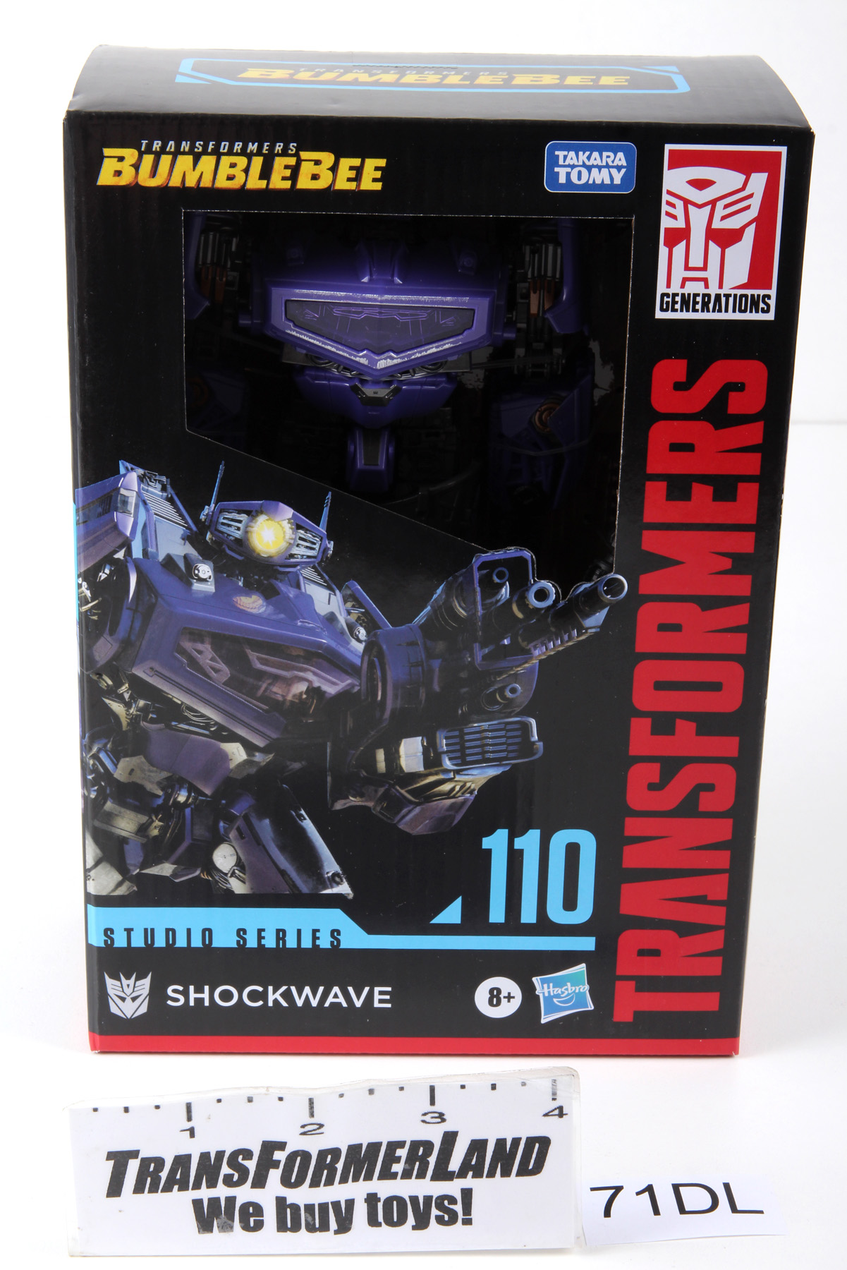 Sealed Transformers® Studio Series Voyager Class Shockwave SKU 379942 ...