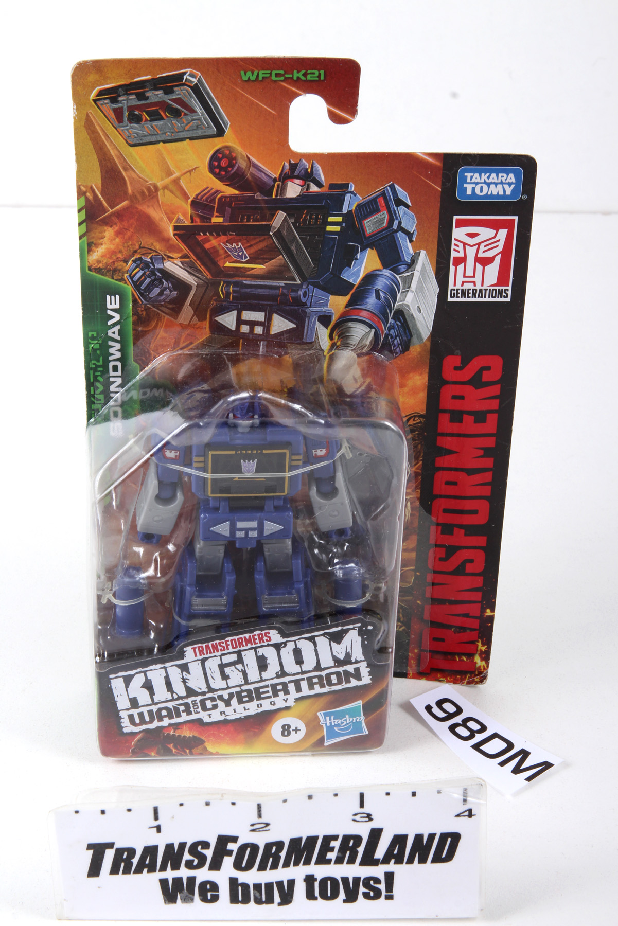 Sealed Transformers® War for Cybertron - Kingdom Core Class Soundwave ...