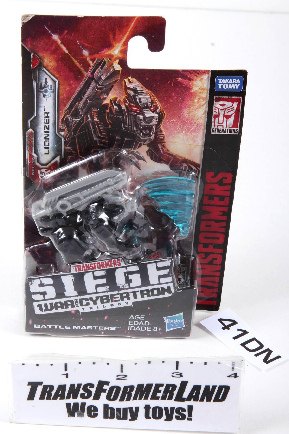 Sealed Transformers® War for Cybertron - Siege Battle Masters Lionizer ...