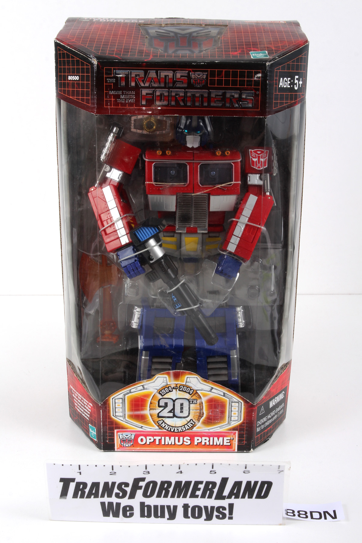 Sealed Transformers® Masterpiece Masterpiece Optimus Prime (20th ...