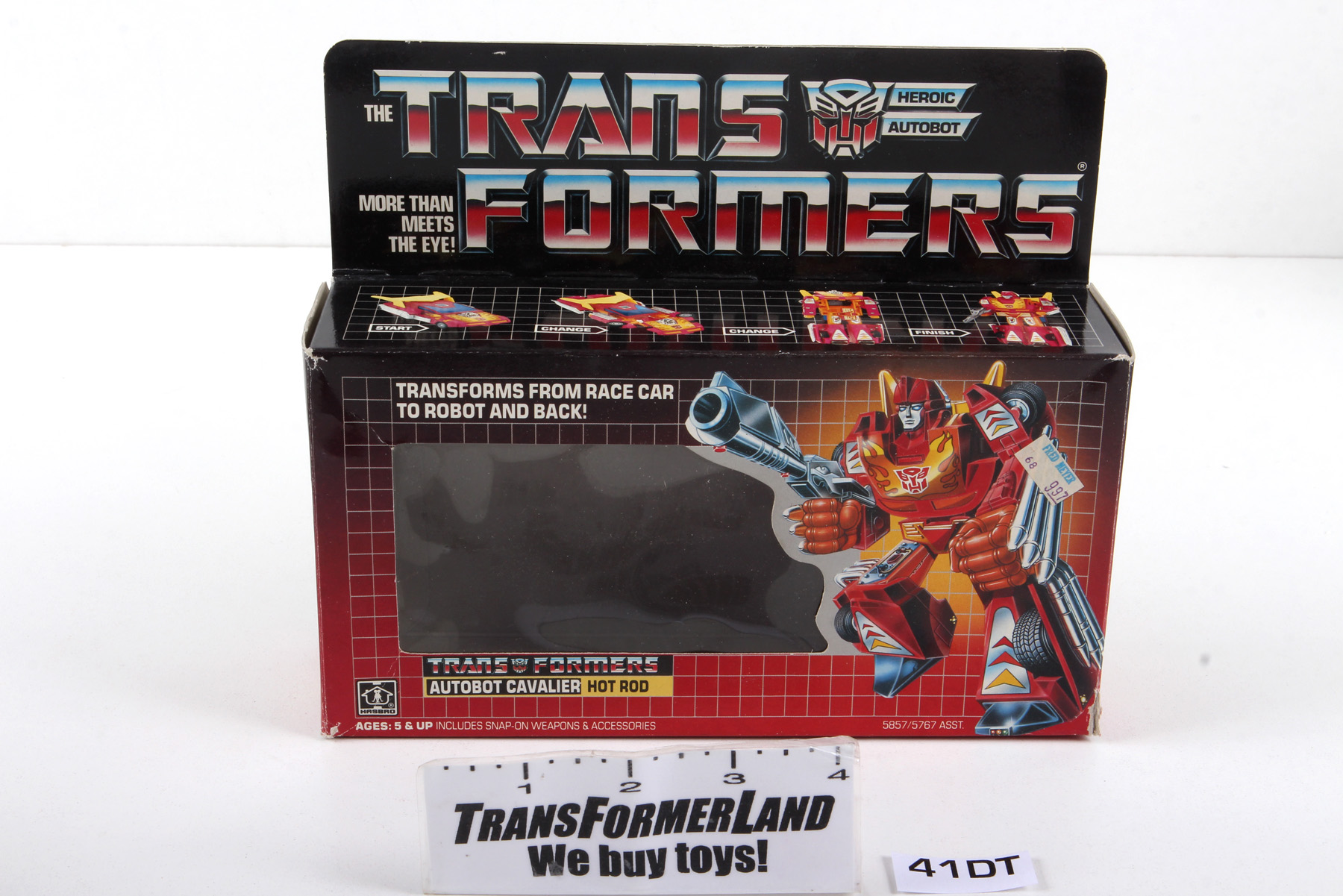 Transformers® G1 Hot Rod Package SKU 380798 | Transformerland.com ...