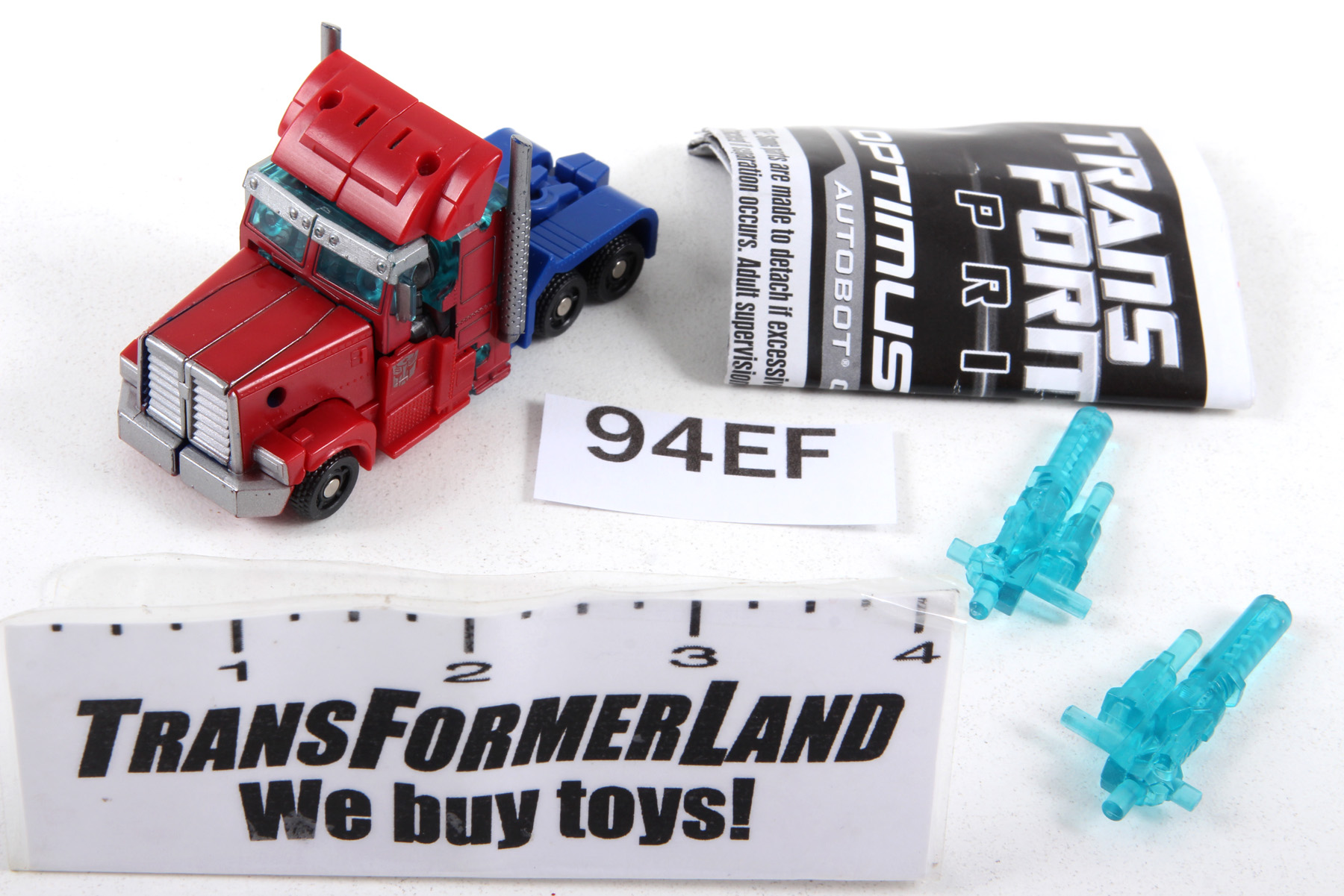 Complete Transformers® Prime Cyberverse Commander Class Optimus Prime ...