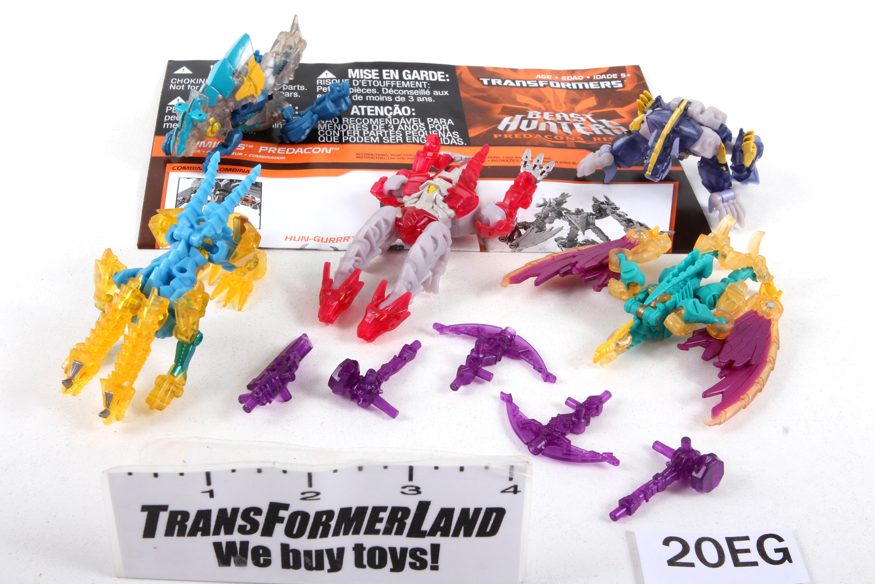 Complete Transformers® Prime Combiners - Gift Set Only Abominus ...