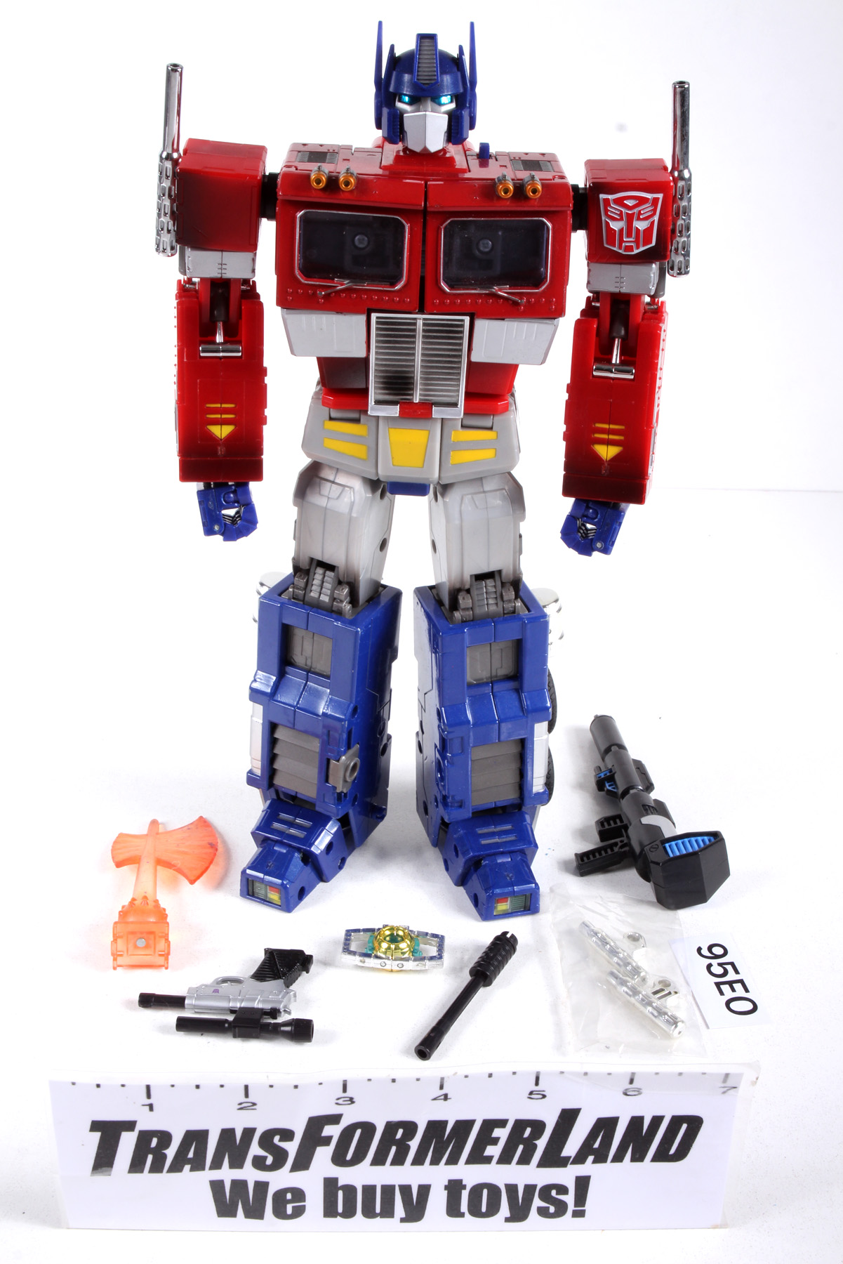 Complete Transformers® Masterpiece Masterpiece Optimus Prime (20th ...